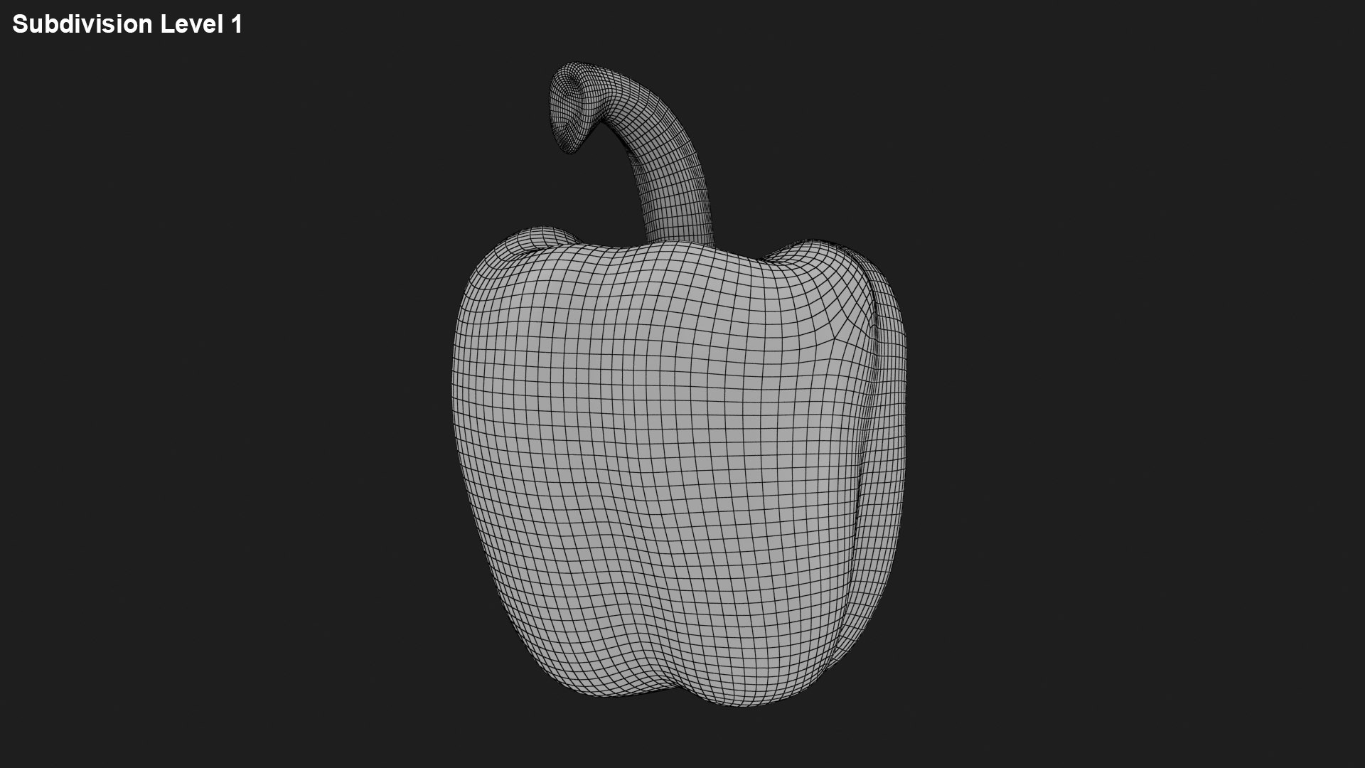 Red Bell Pepper 3D model - TurboSquid 1966314