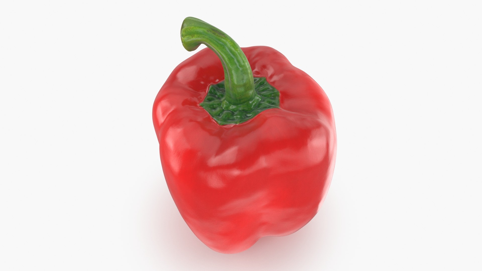Red Bell Pepper 3D model - TurboSquid 1966314