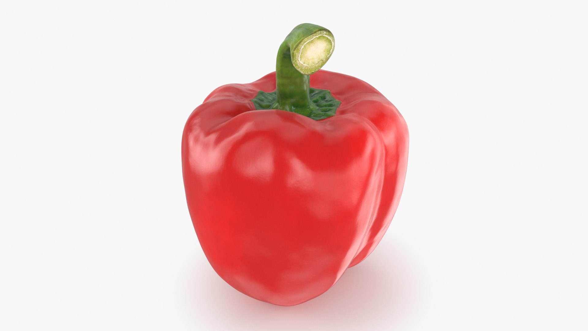 Red Bell Pepper 3D model - TurboSquid 1966314