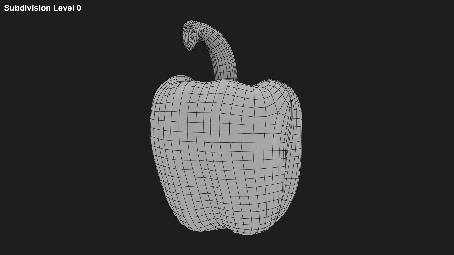 Red Bell Pepper 3D model - TurboSquid 1966314