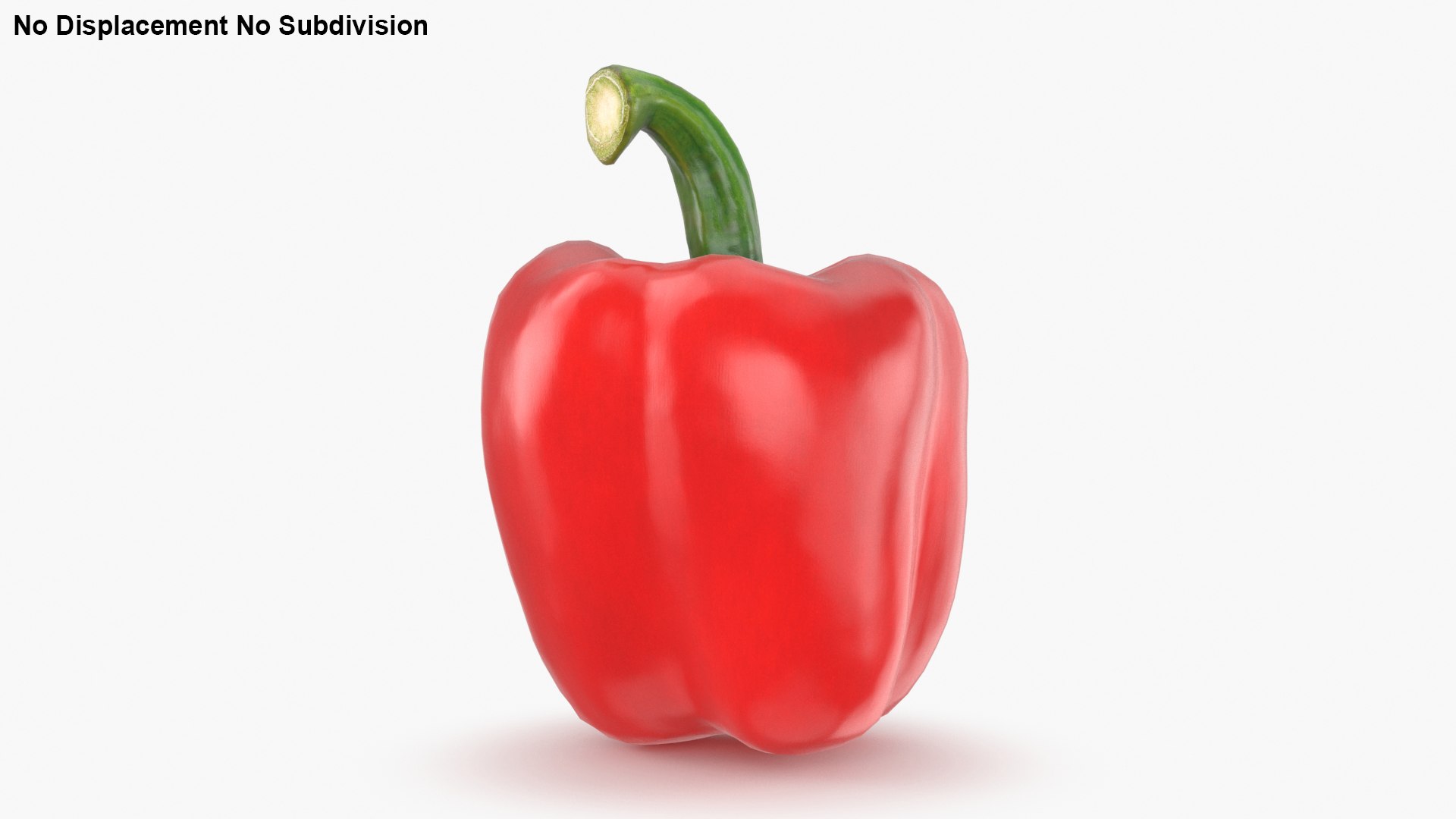 Red Bell Pepper 3D model - TurboSquid 1966314