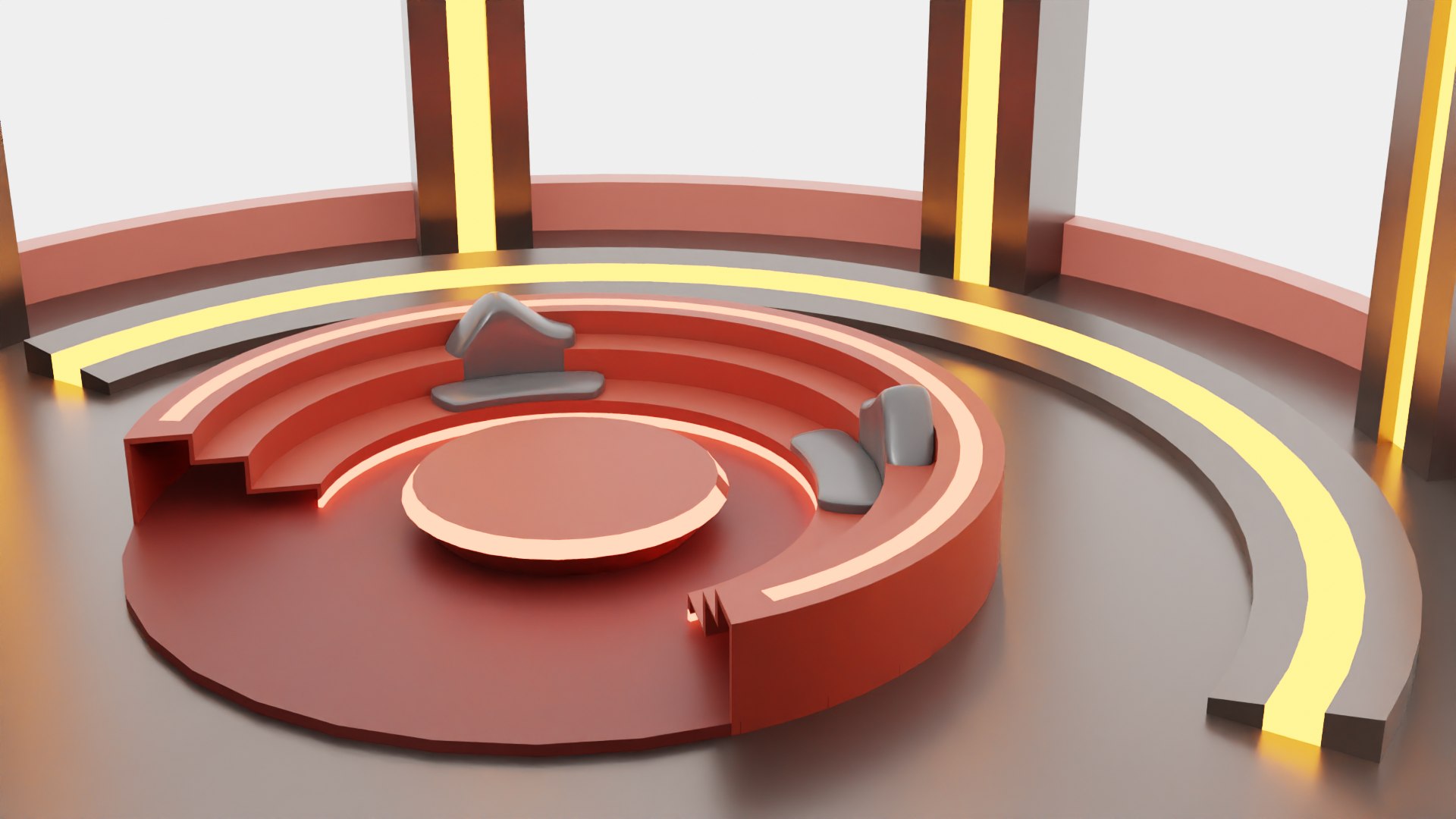 3D Virtual Studio - TurboSquid 2074195