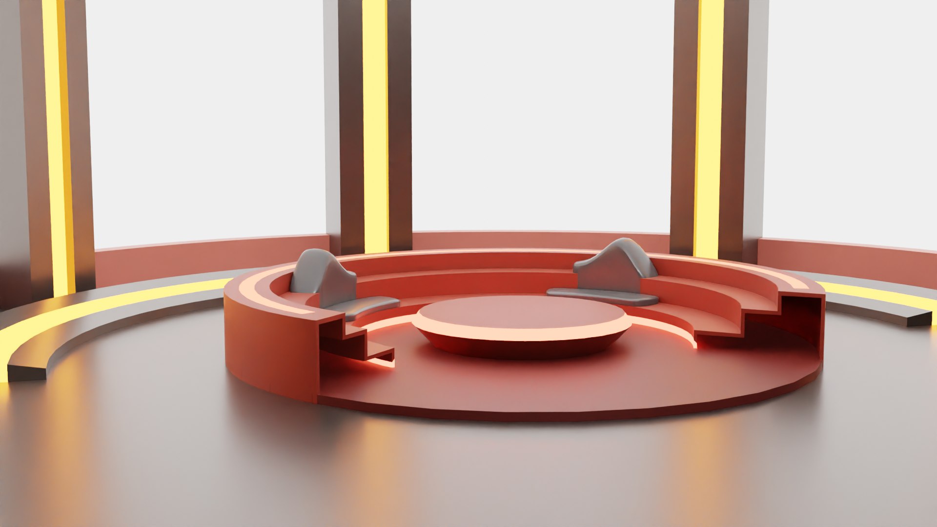 3D Virtual Studio - TurboSquid 2074195