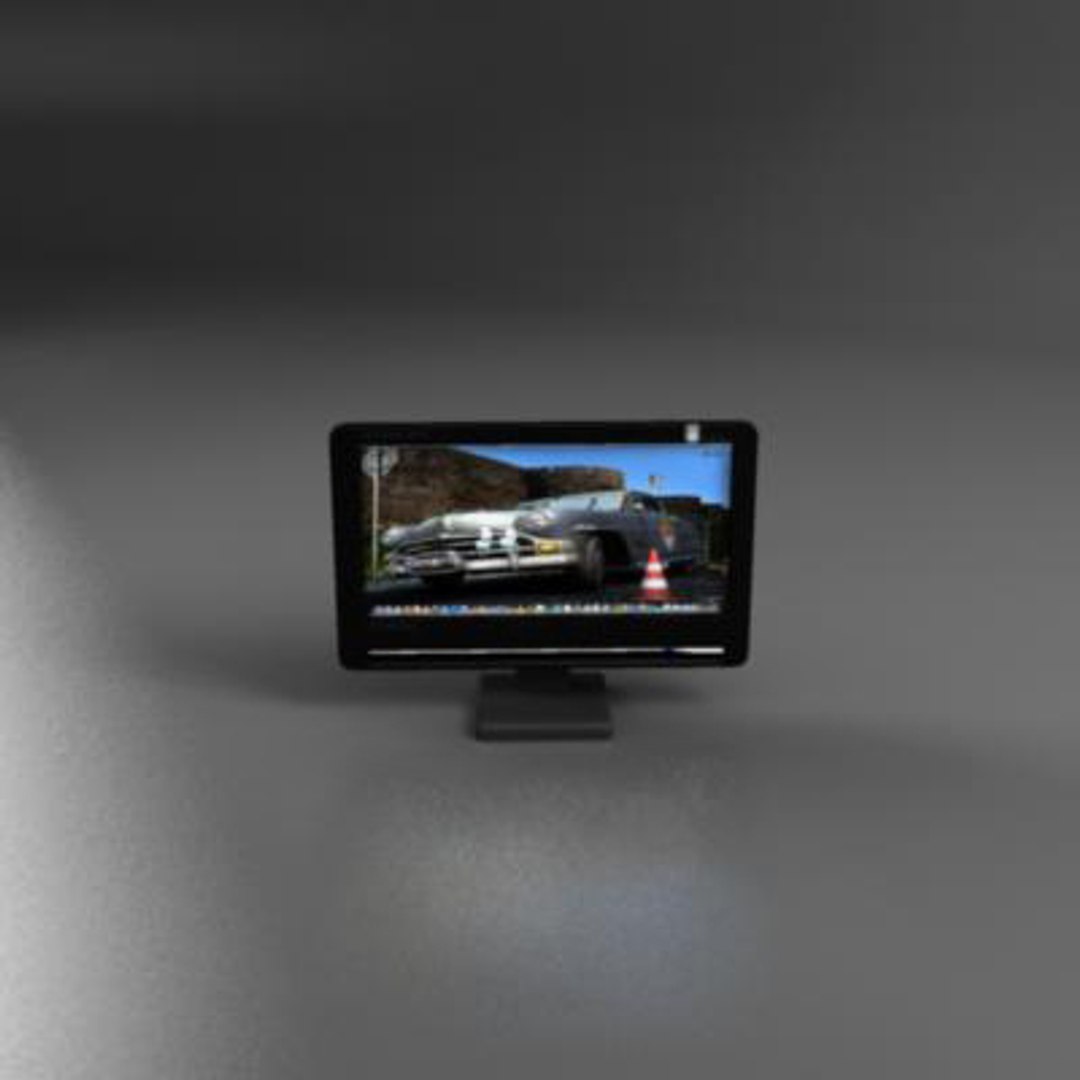 Monitor Computer Tft 3d Model