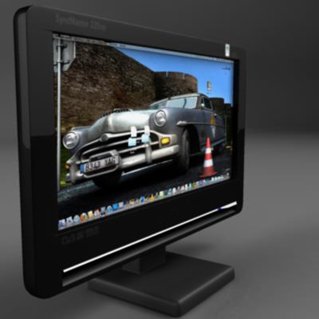 Monitor Computer Tft 3d Model