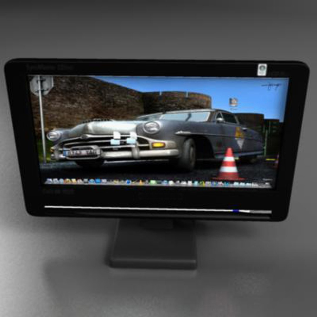 Monitor Computer Tft 3d Model