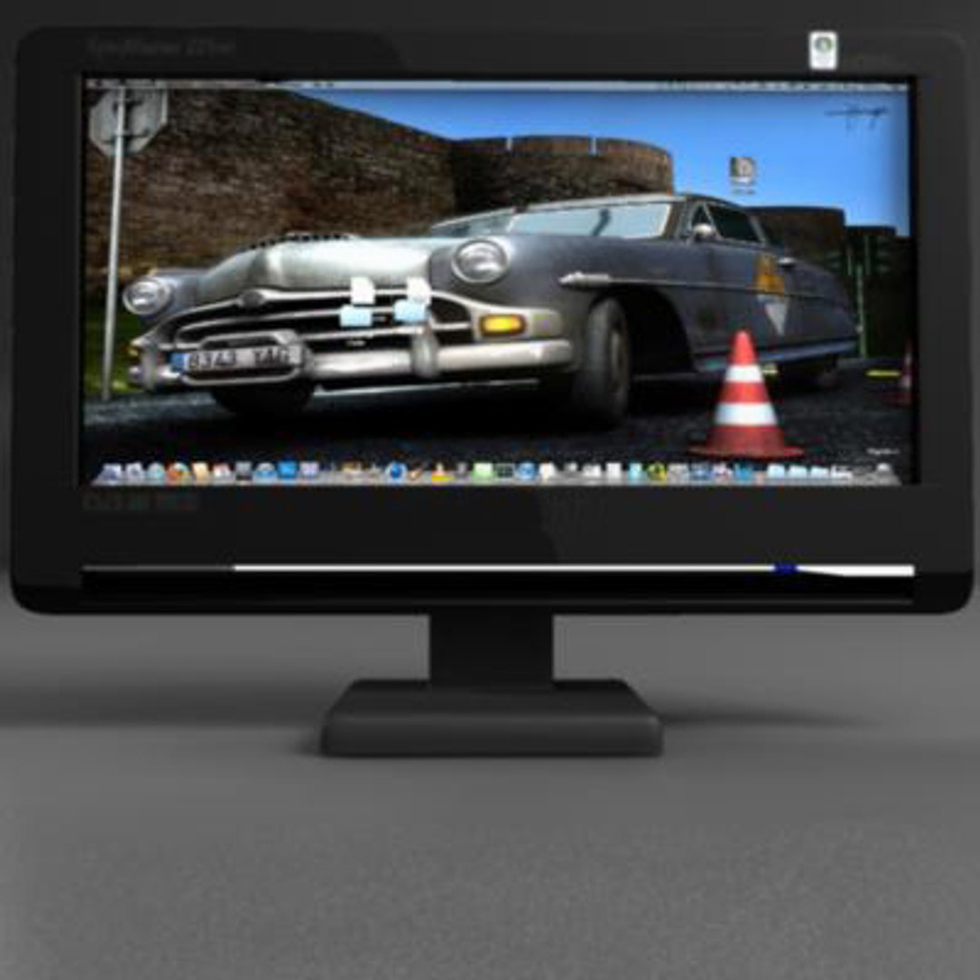 Monitor Computer Tft 3d Model