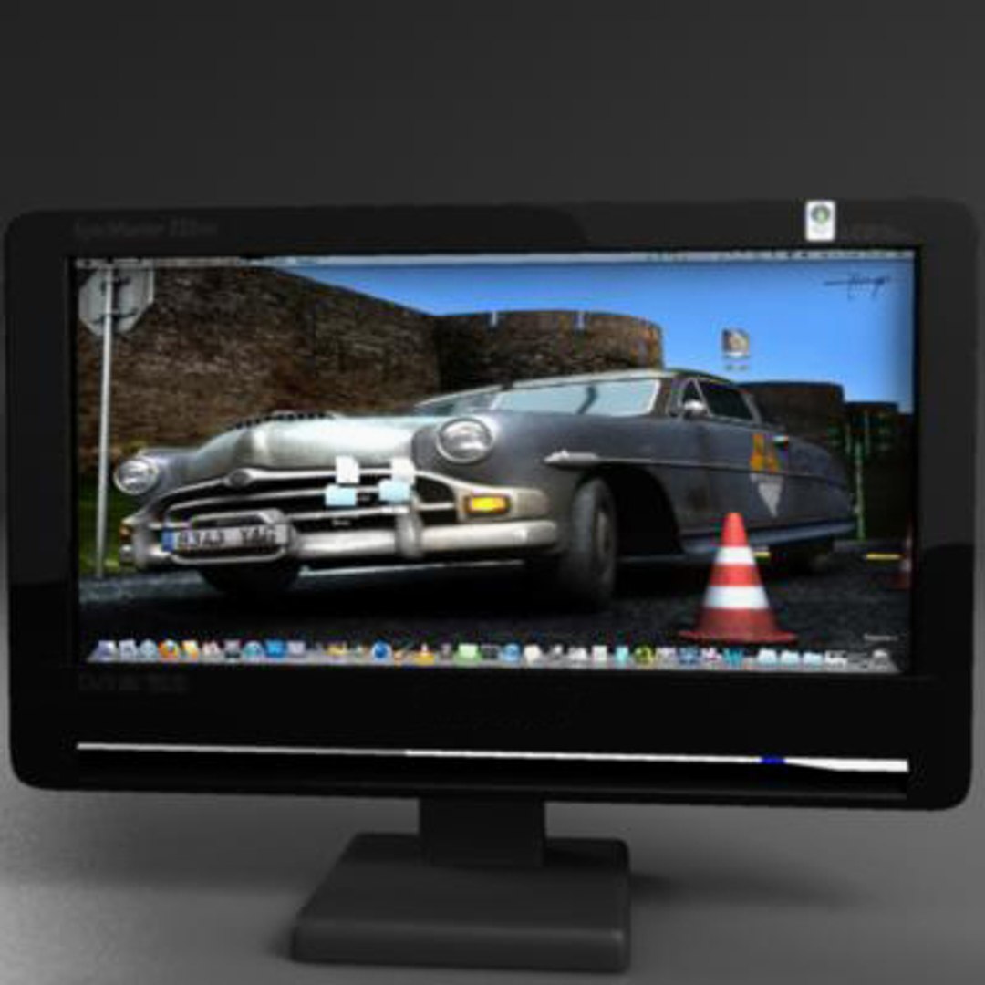 Monitor Computer Tft 3d Model