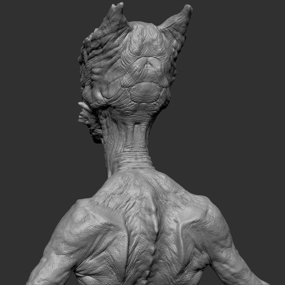 3d alien model