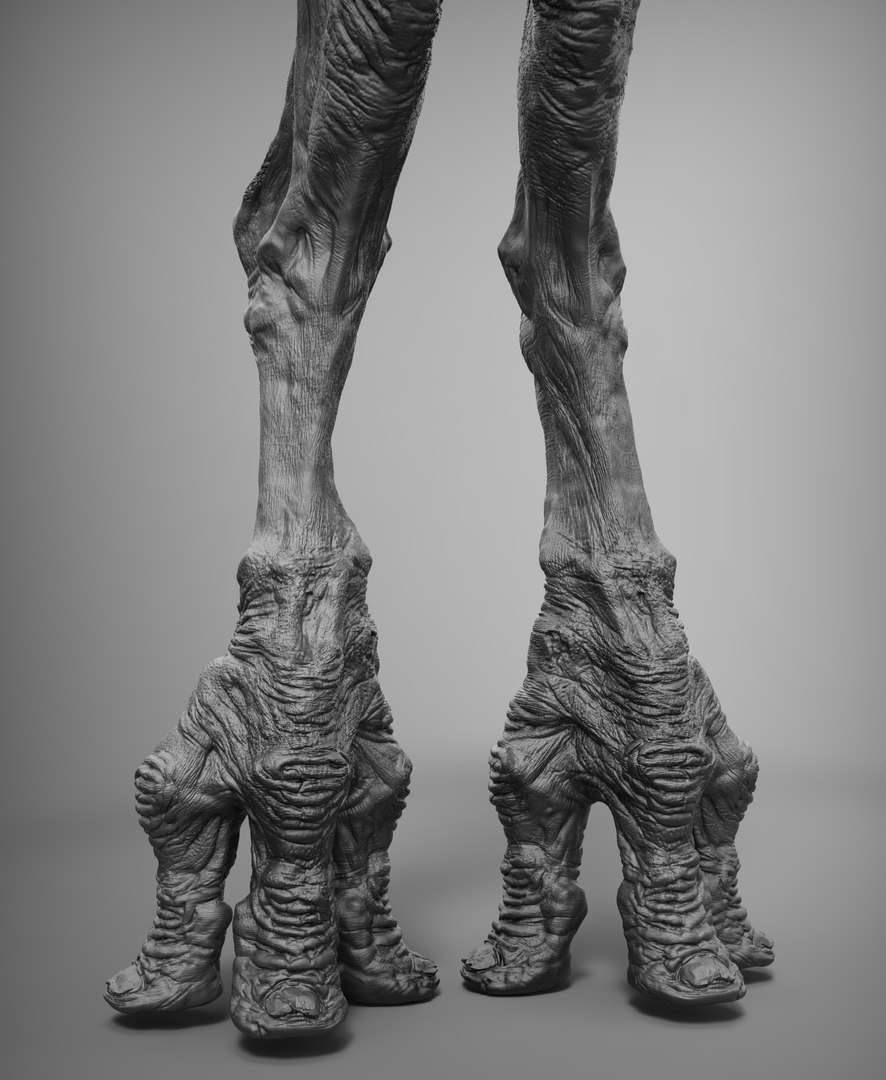 3d alien model