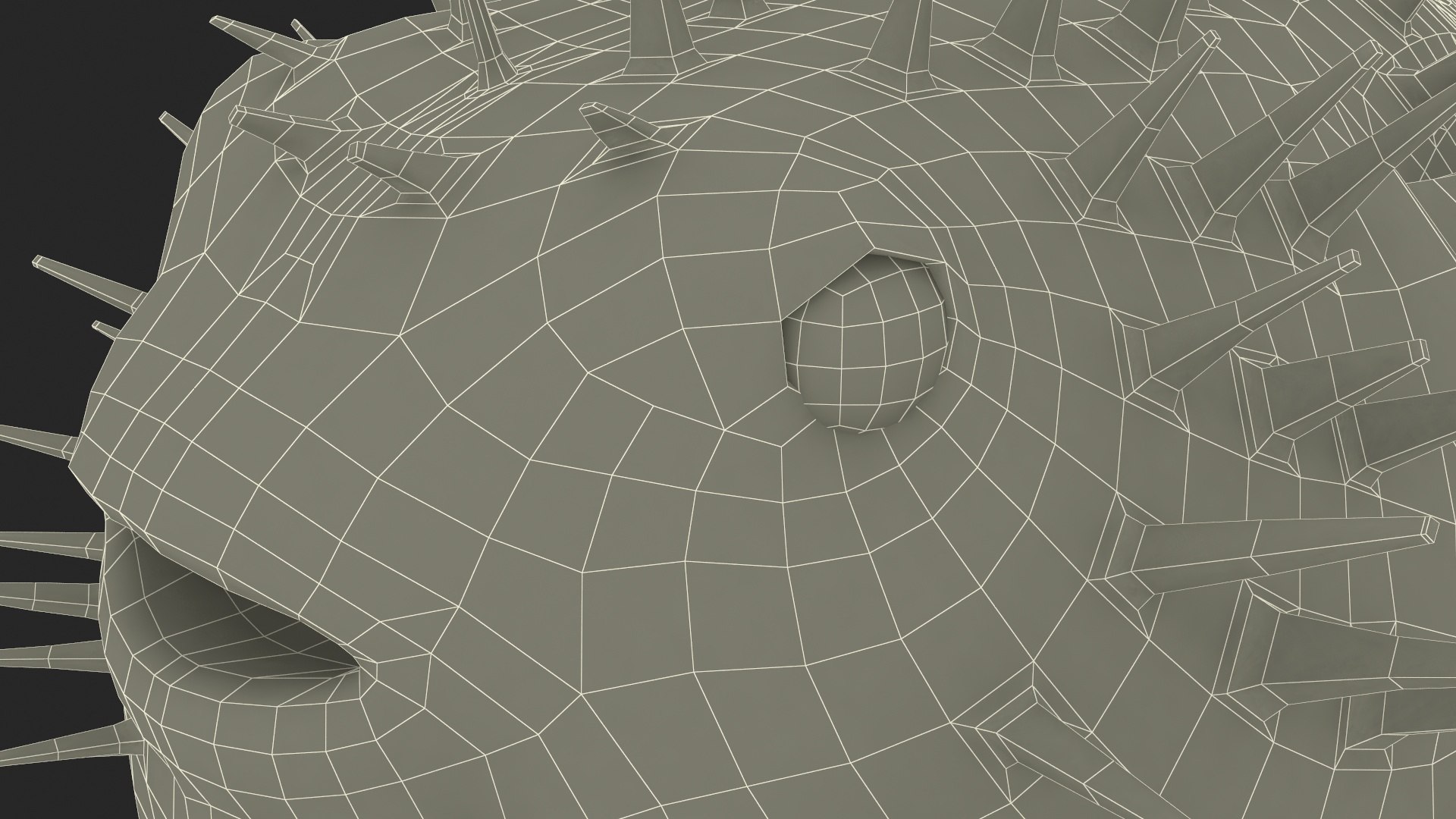 Inflated Puffer Fish 3D Model - TurboSquid 2191745