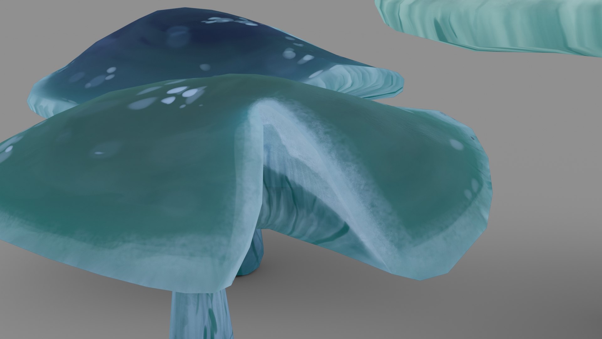 3D Magical Glowing Shrooms Low Poly - TurboSquid 2129193