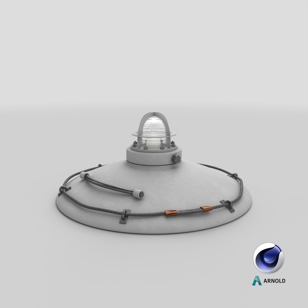 Ship Hatch With Flashing Light V1 3D Model - TurboSquid 2119474