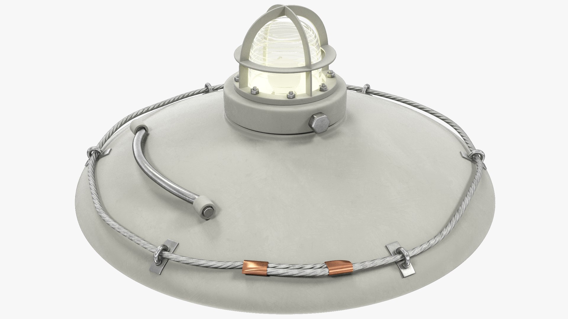 Ship Hatch With Flashing Light V1 3D Model - TurboSquid 2119474