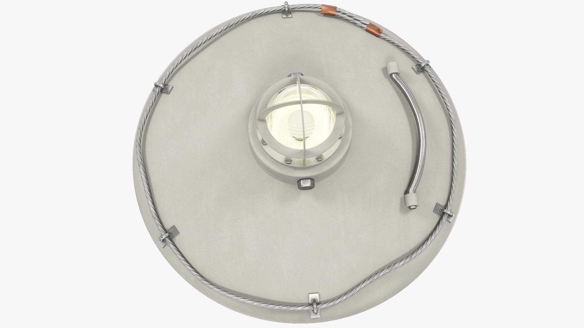 Ship Hatch With Flashing Light V1 3D Model - TurboSquid 2119474