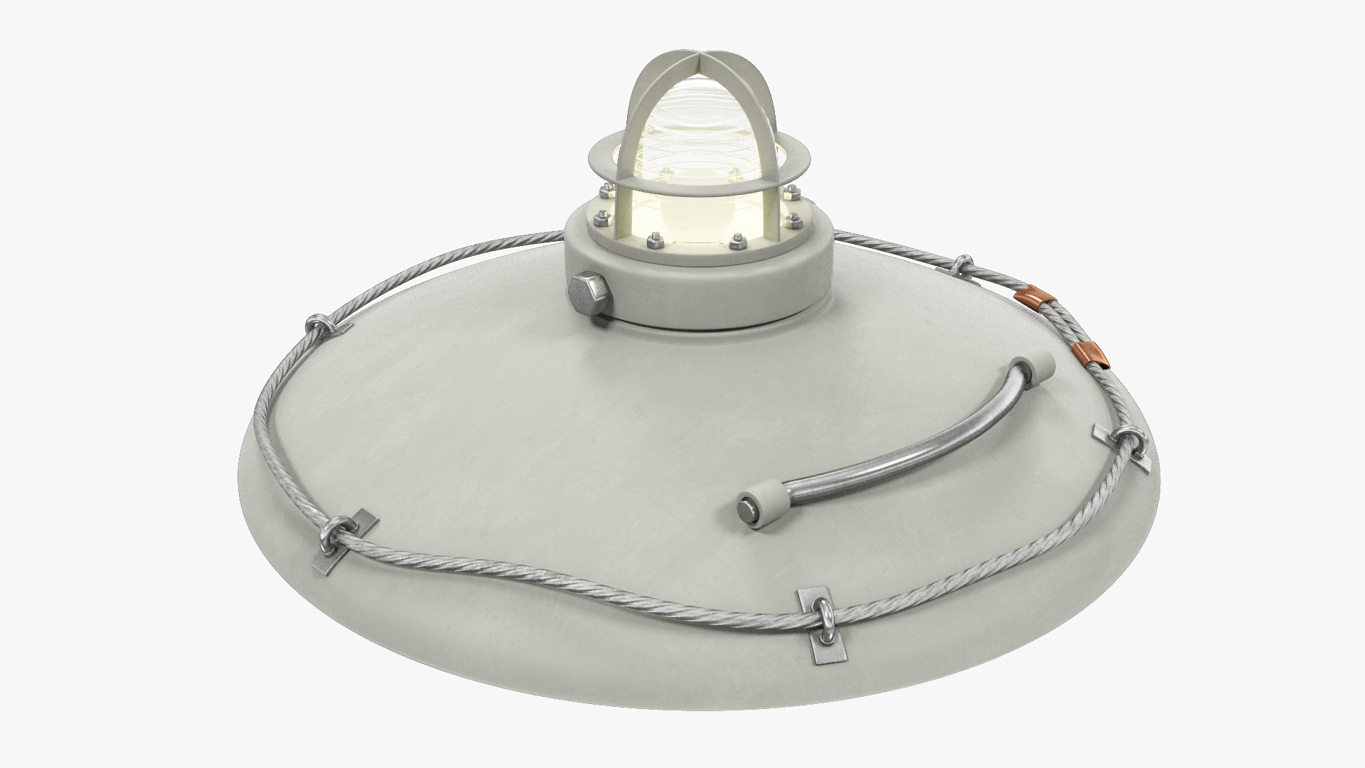 Ship Hatch With Flashing Light V1 3D Model - TurboSquid 2119474