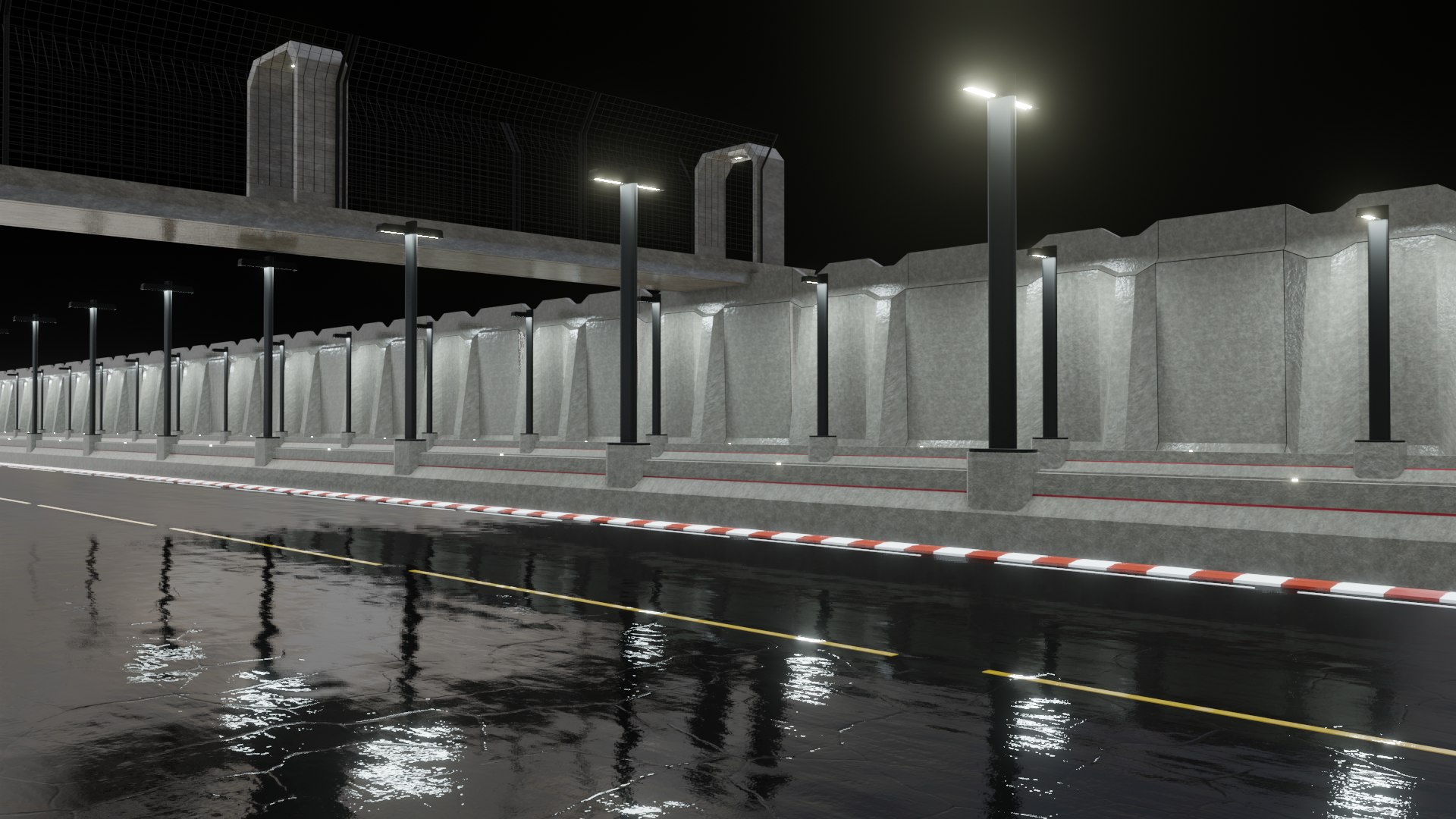 Generic Race Track Low-poly 3D Model 3D Model - TurboSquid 2285605
