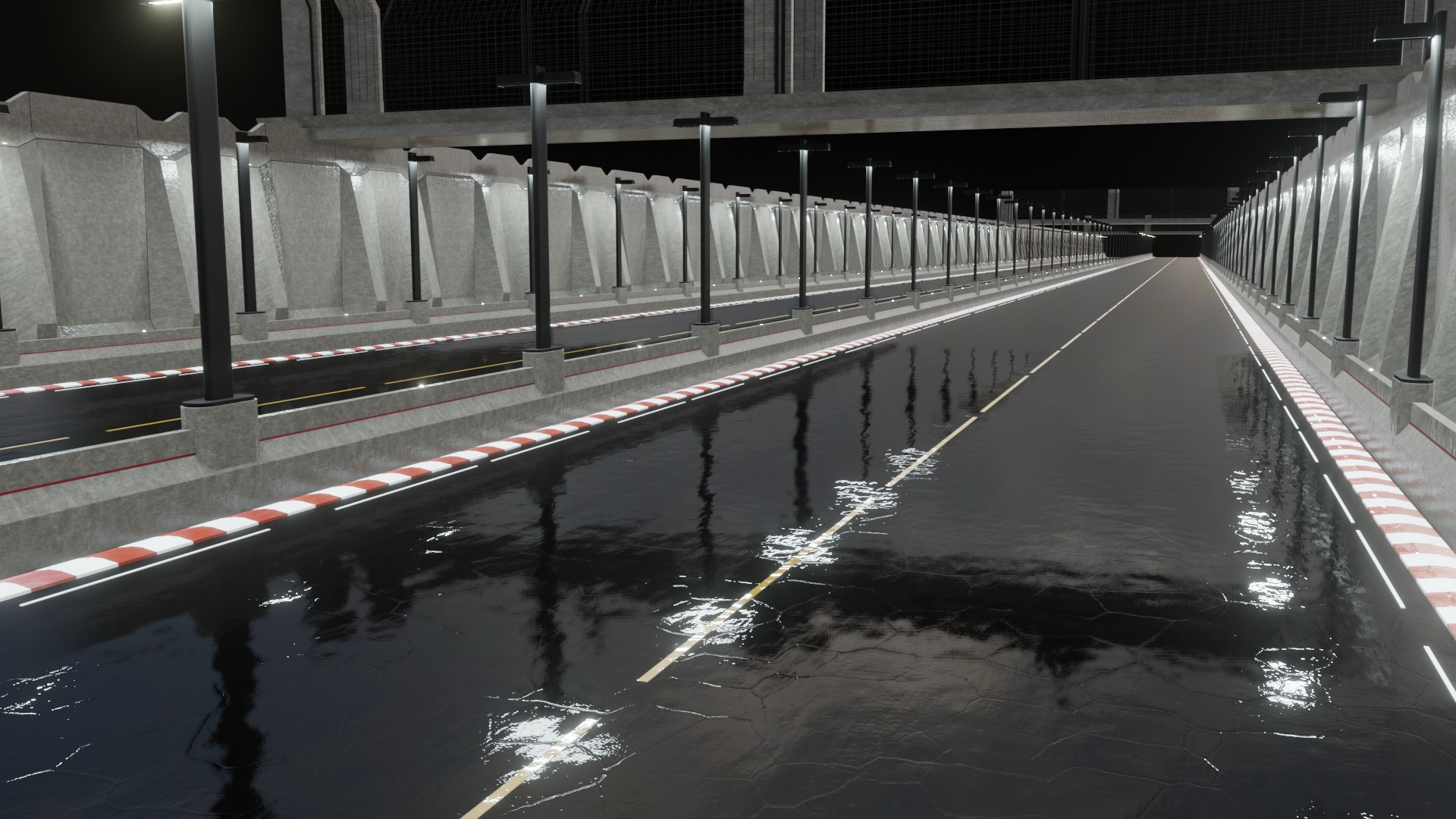 Generic Race Track Low-poly 3D Model 3D Model - TurboSquid 2285605