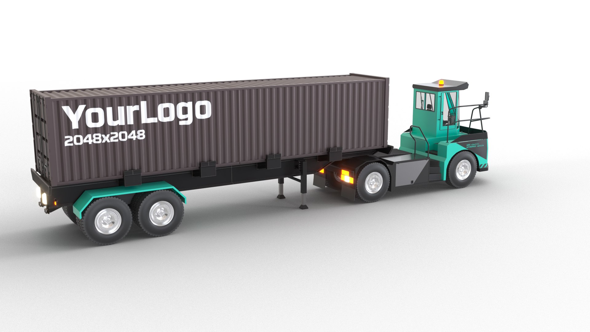 AGC container transport set 3D - TurboSquid 1874124