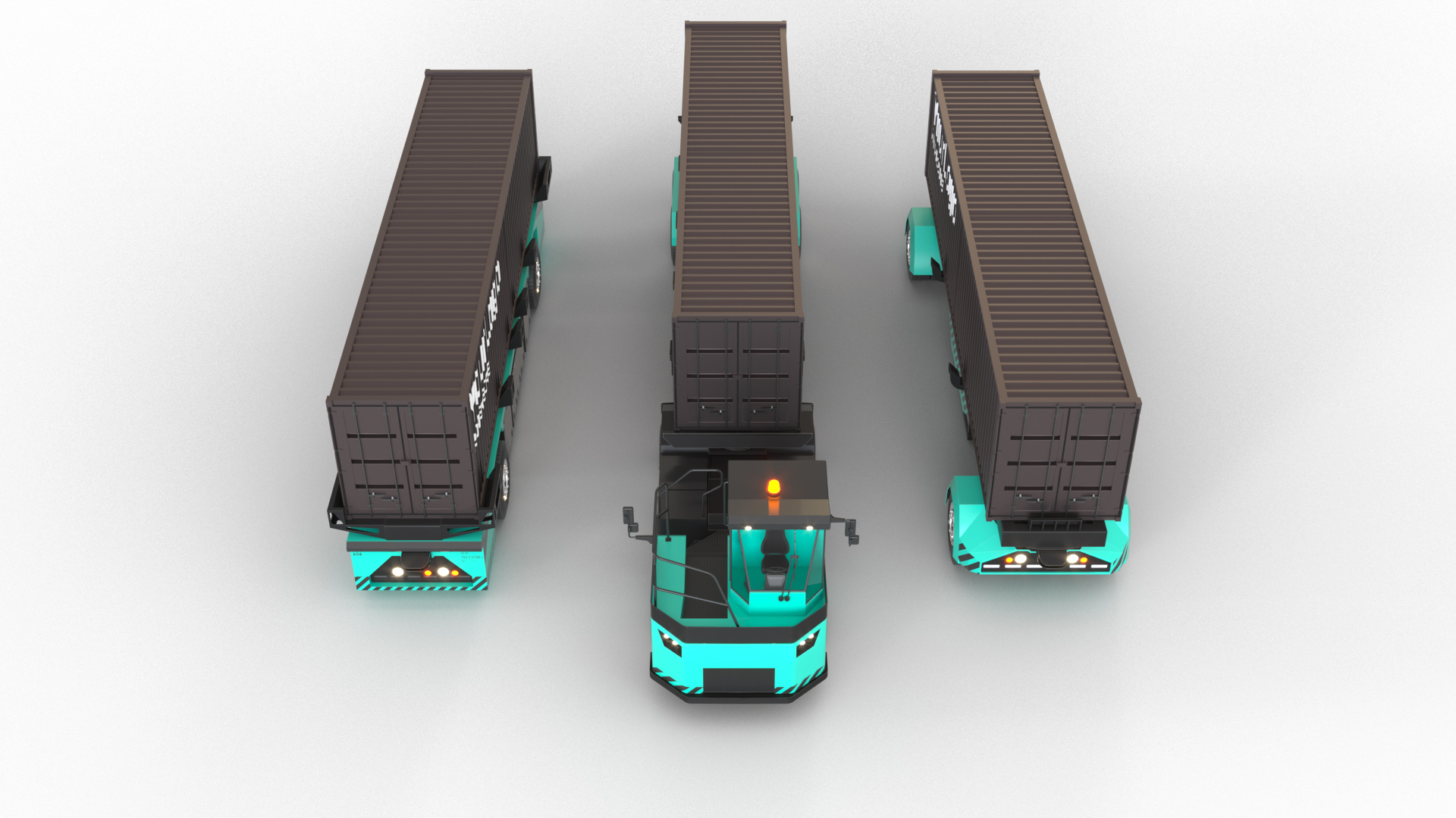 AGC Container Transport Set 3D - TurboSquid 1874124