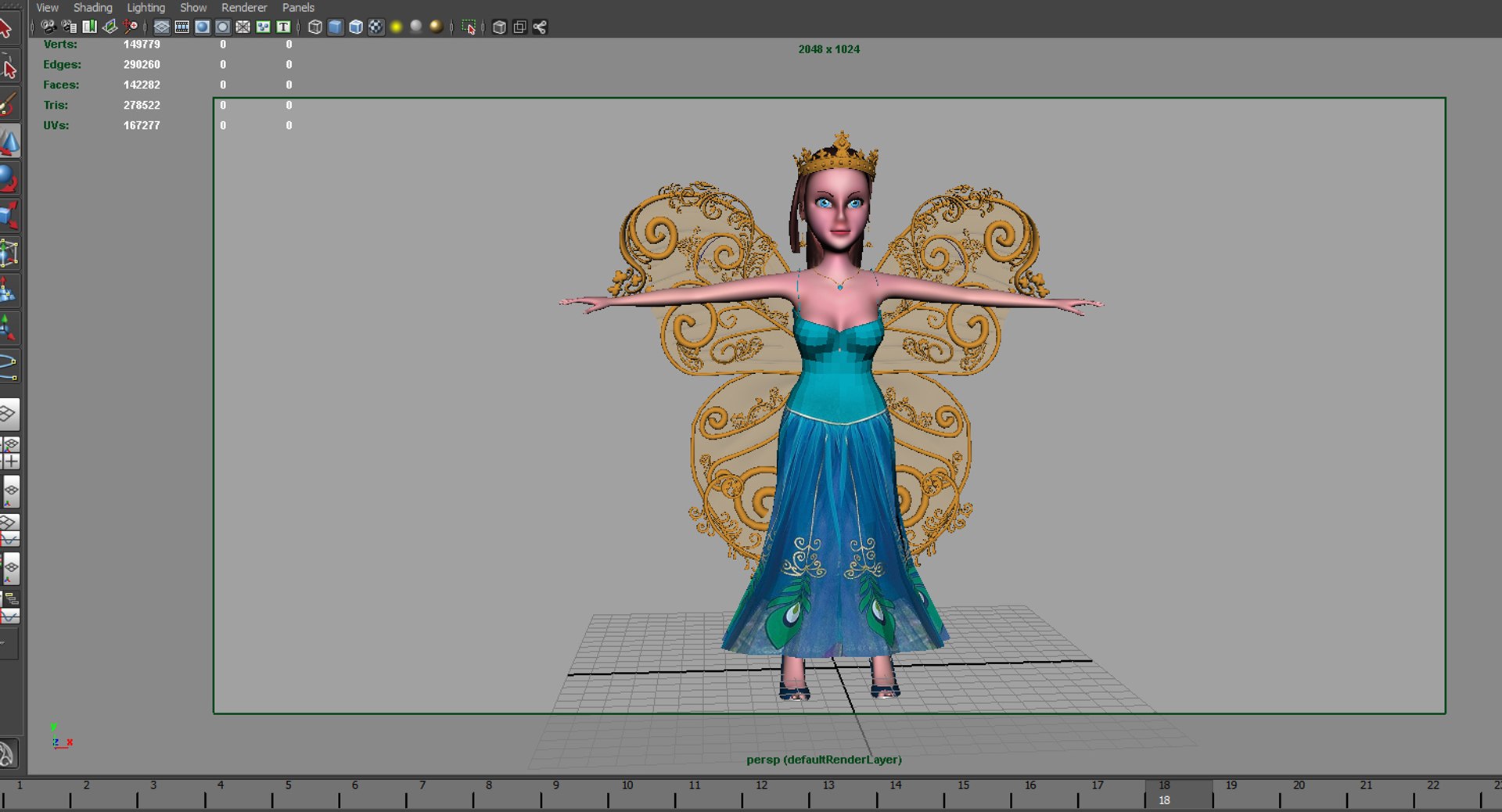 3D Fairy Model - TurboSquid 1481105