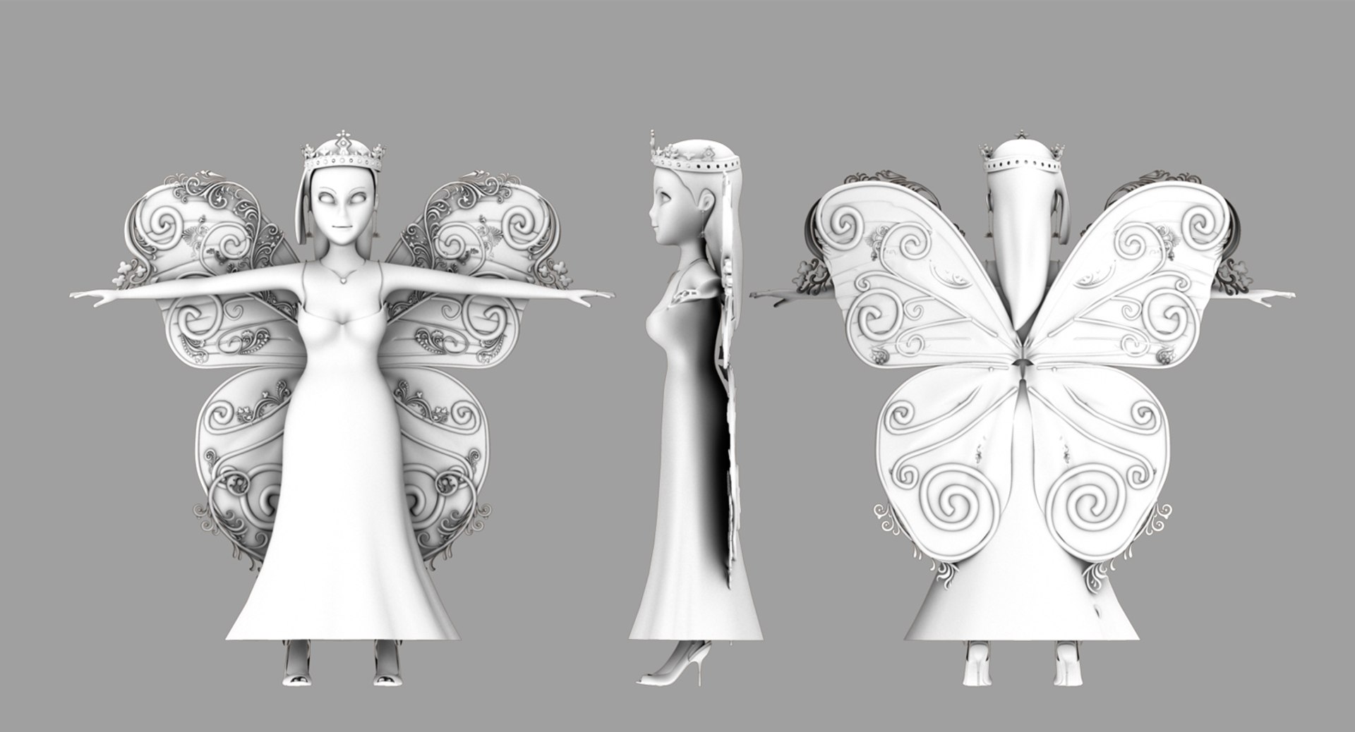 3D Fairy Model - TurboSquid 1481105