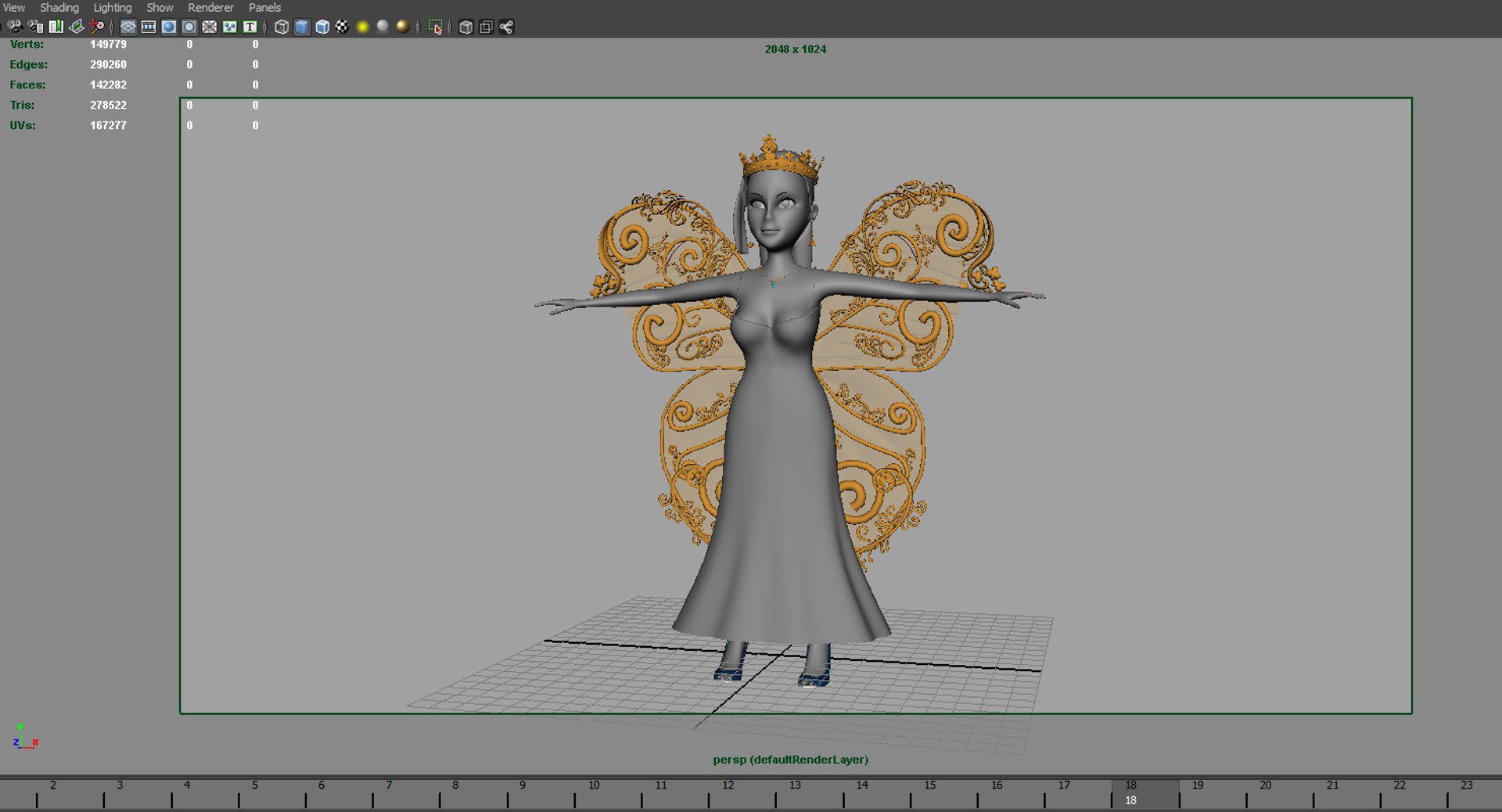 3D Fairy Model - TurboSquid 1481105