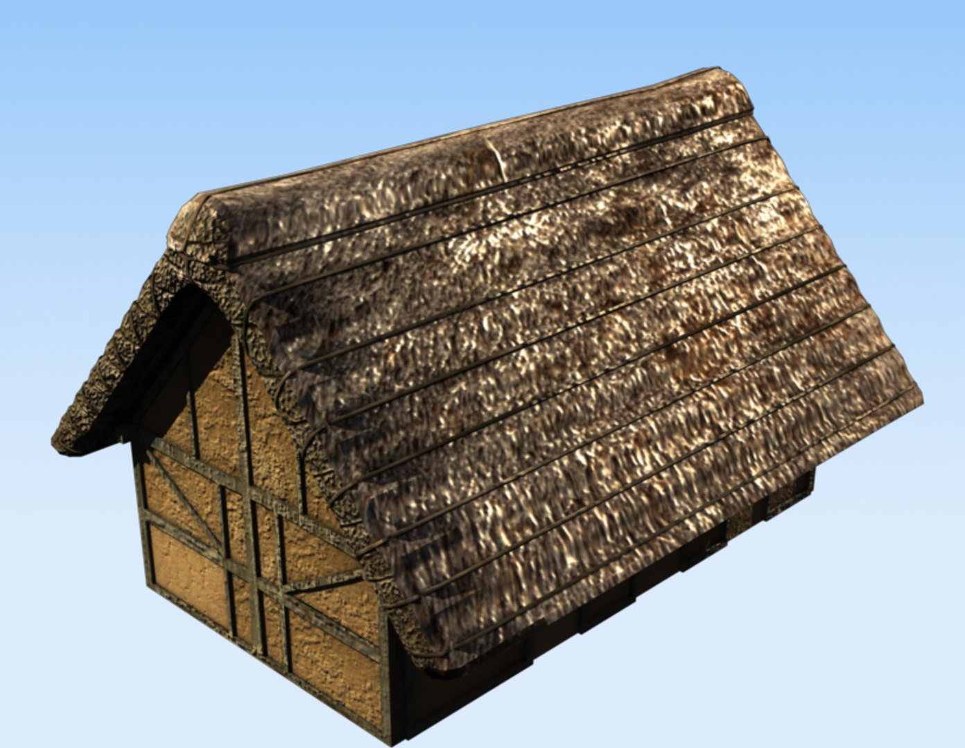 3d Saxon House
