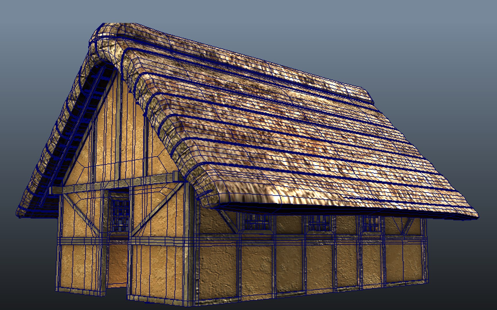 3d Saxon House
