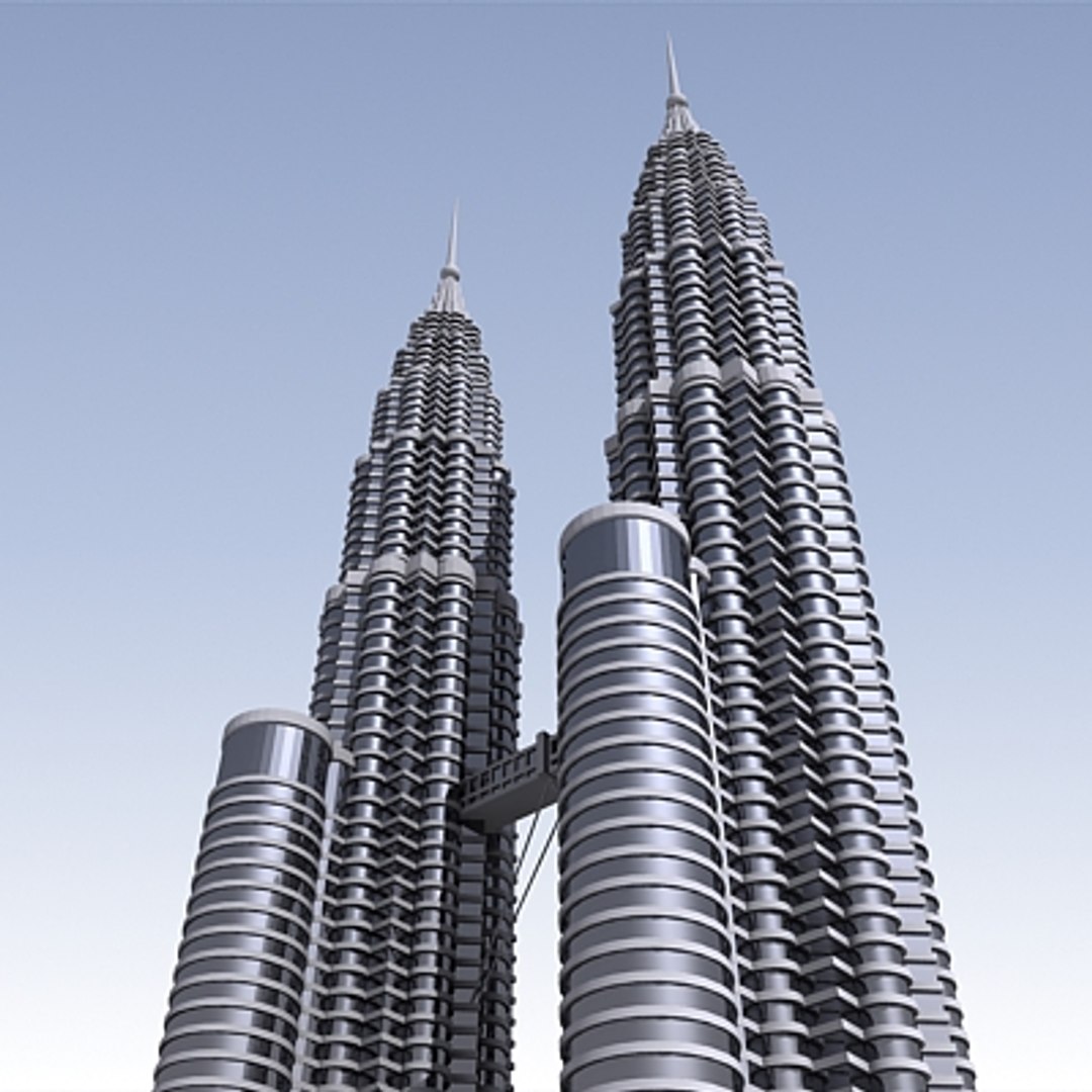 3d Petronas Skyscraper