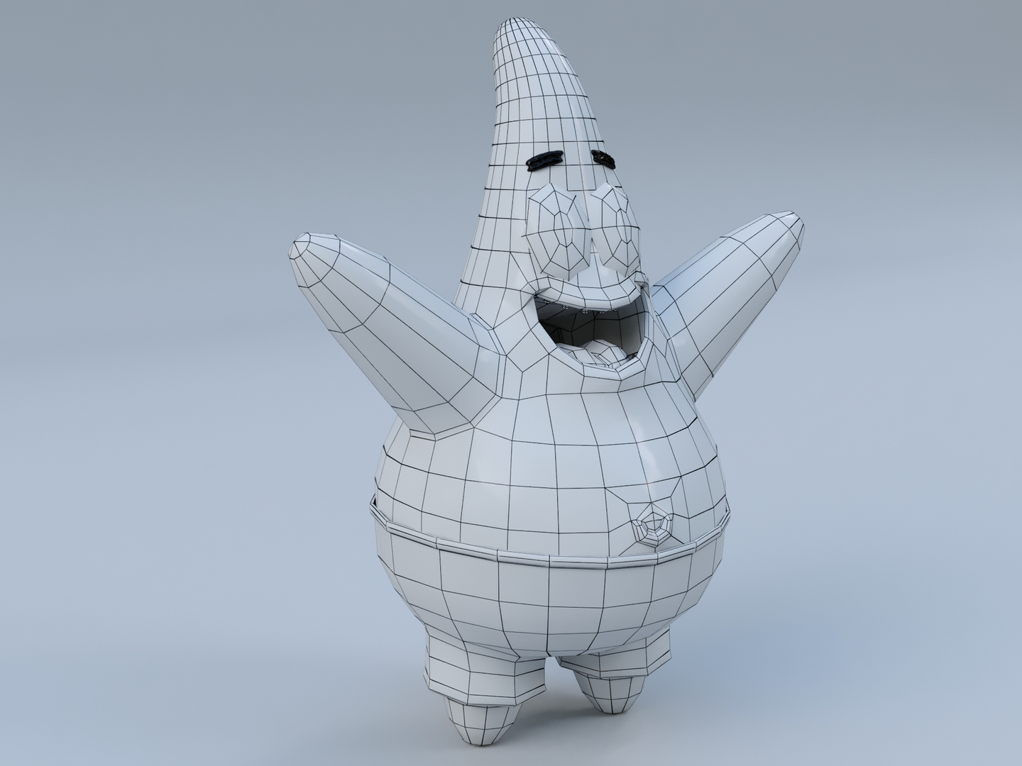 3D model character patrick stars - TurboSquid 1201954