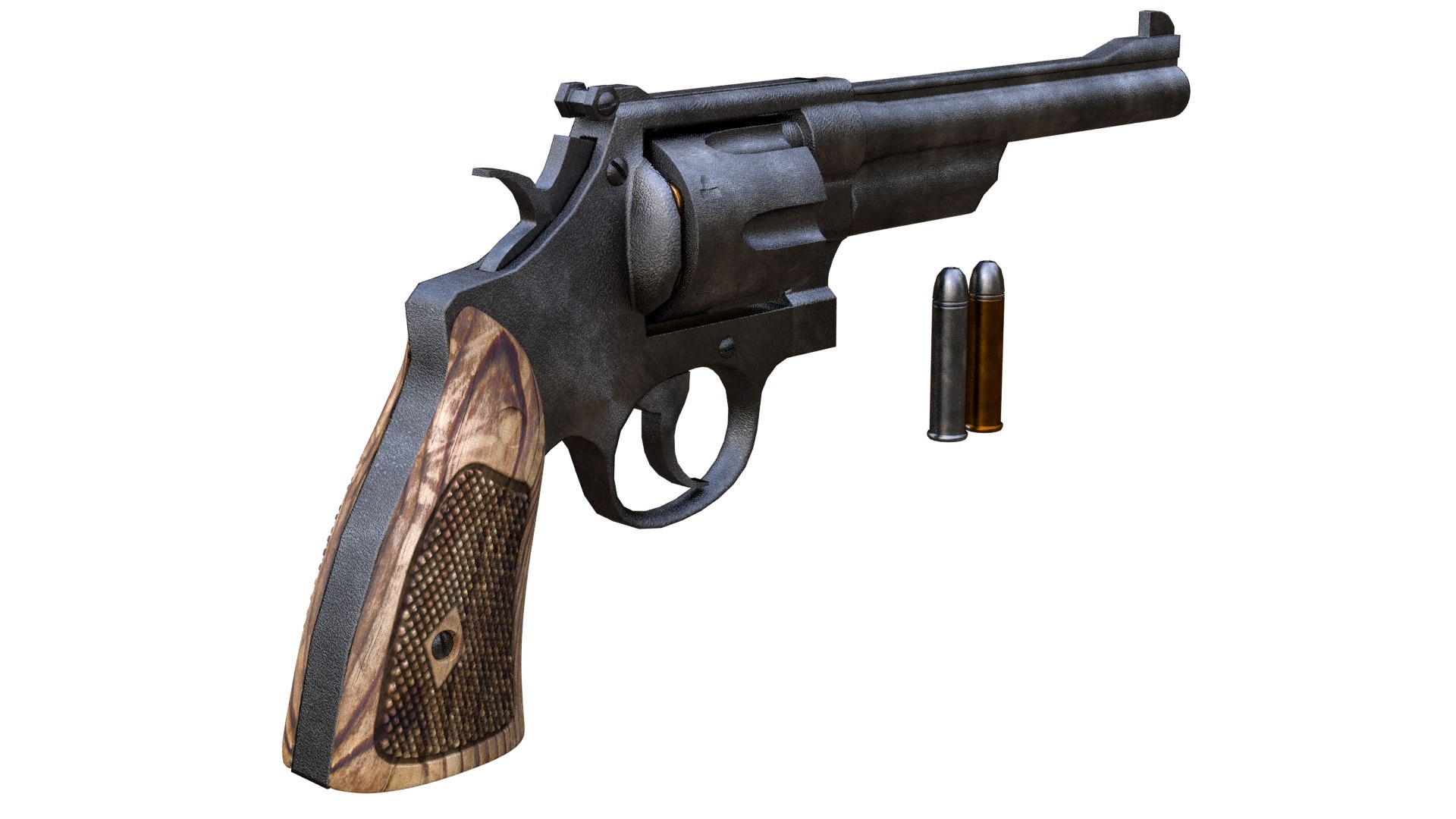 Revolver 3d Model