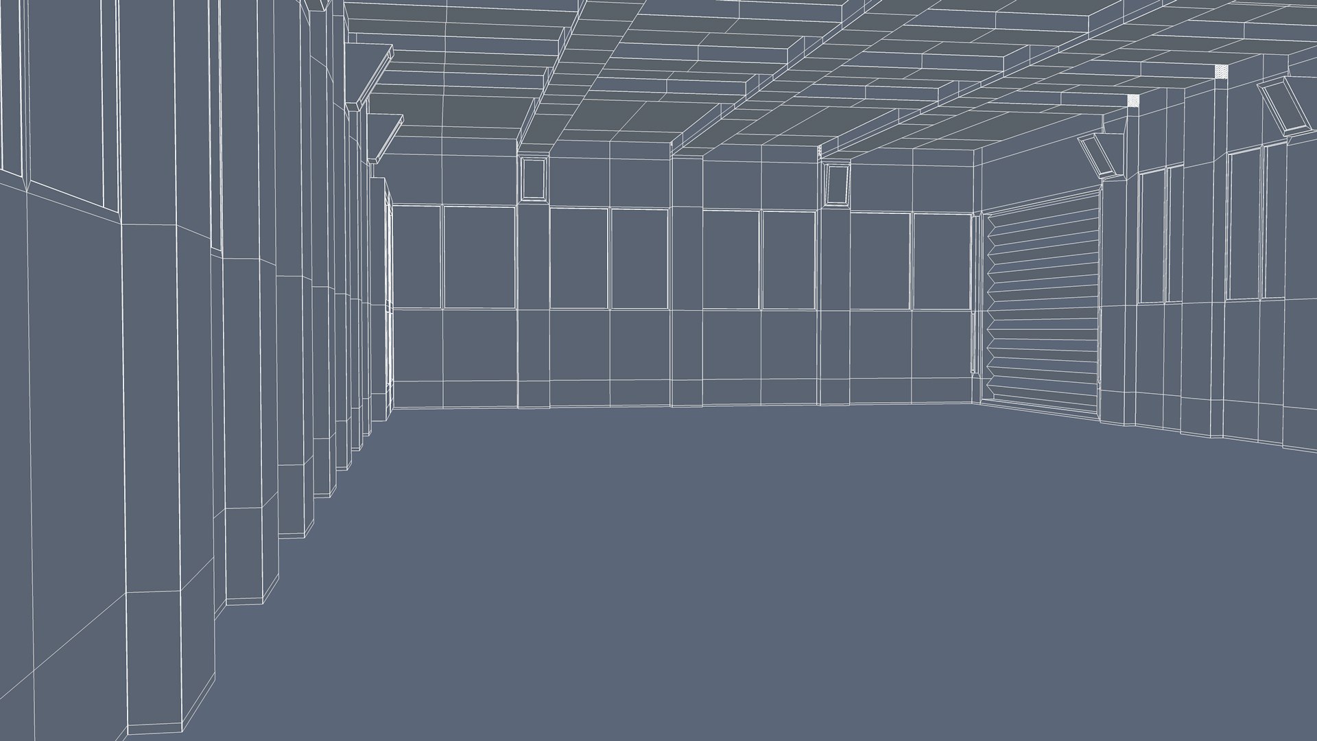 Sci Fi Warehouse 3D Model - TurboSquid 2201416