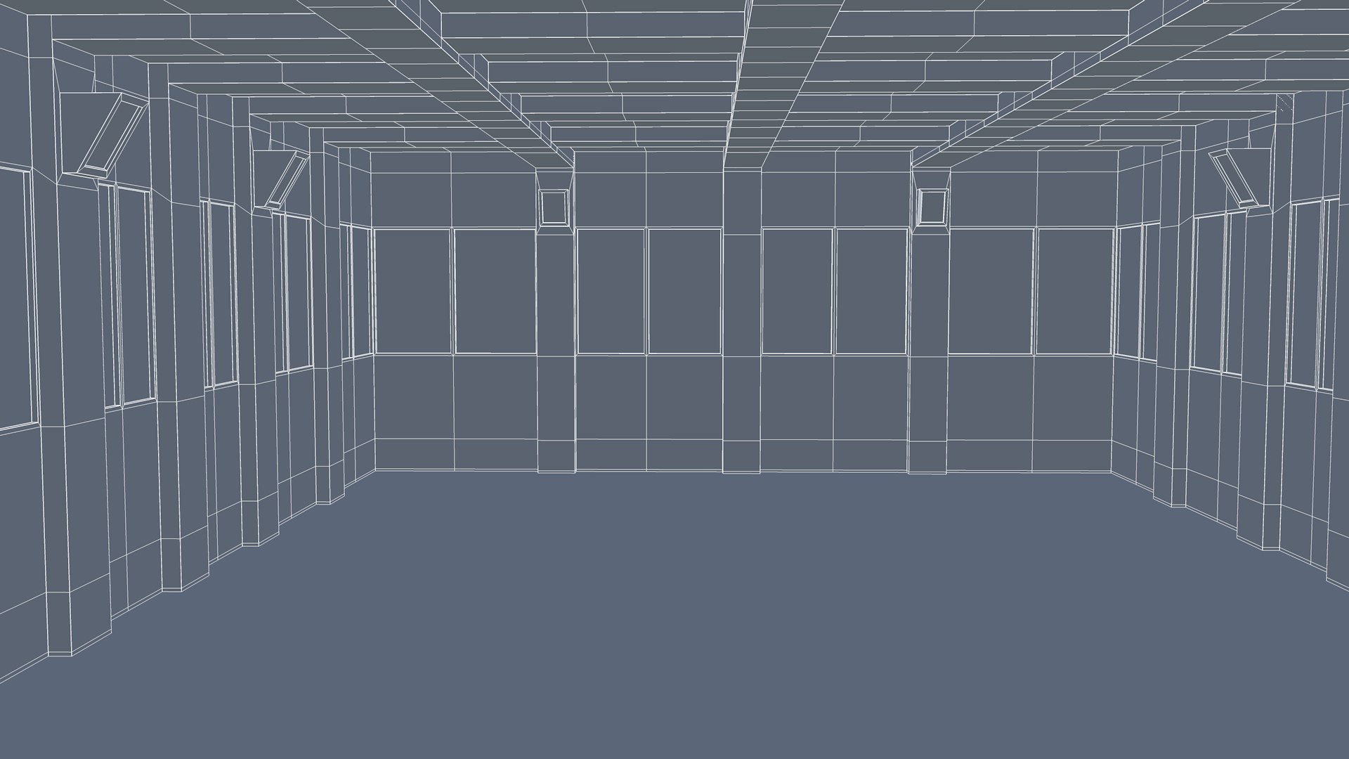 Sci Fi Warehouse 3D Model - TurboSquid 2201416