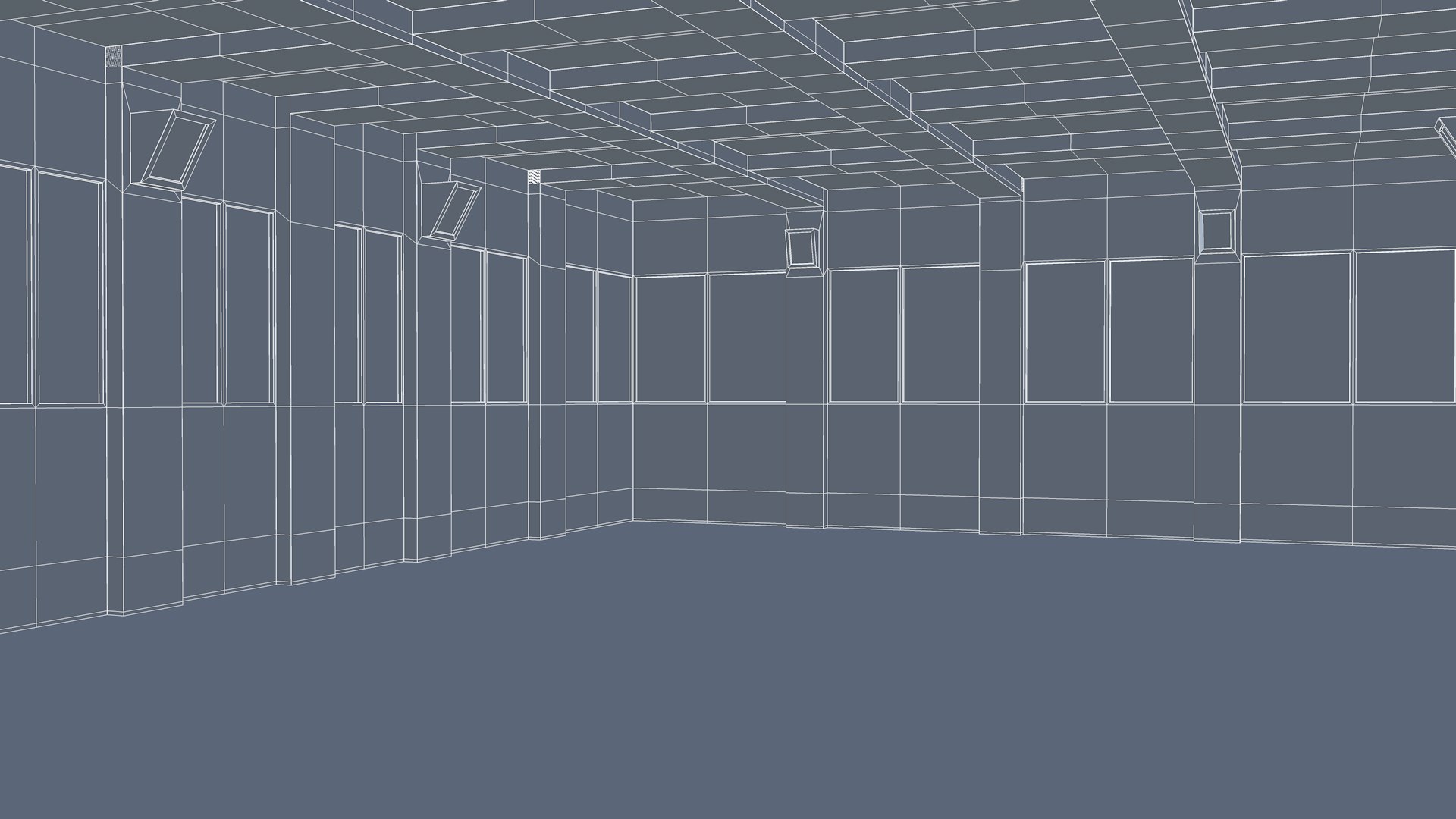 Sci Fi Warehouse 3D Model - TurboSquid 2201416