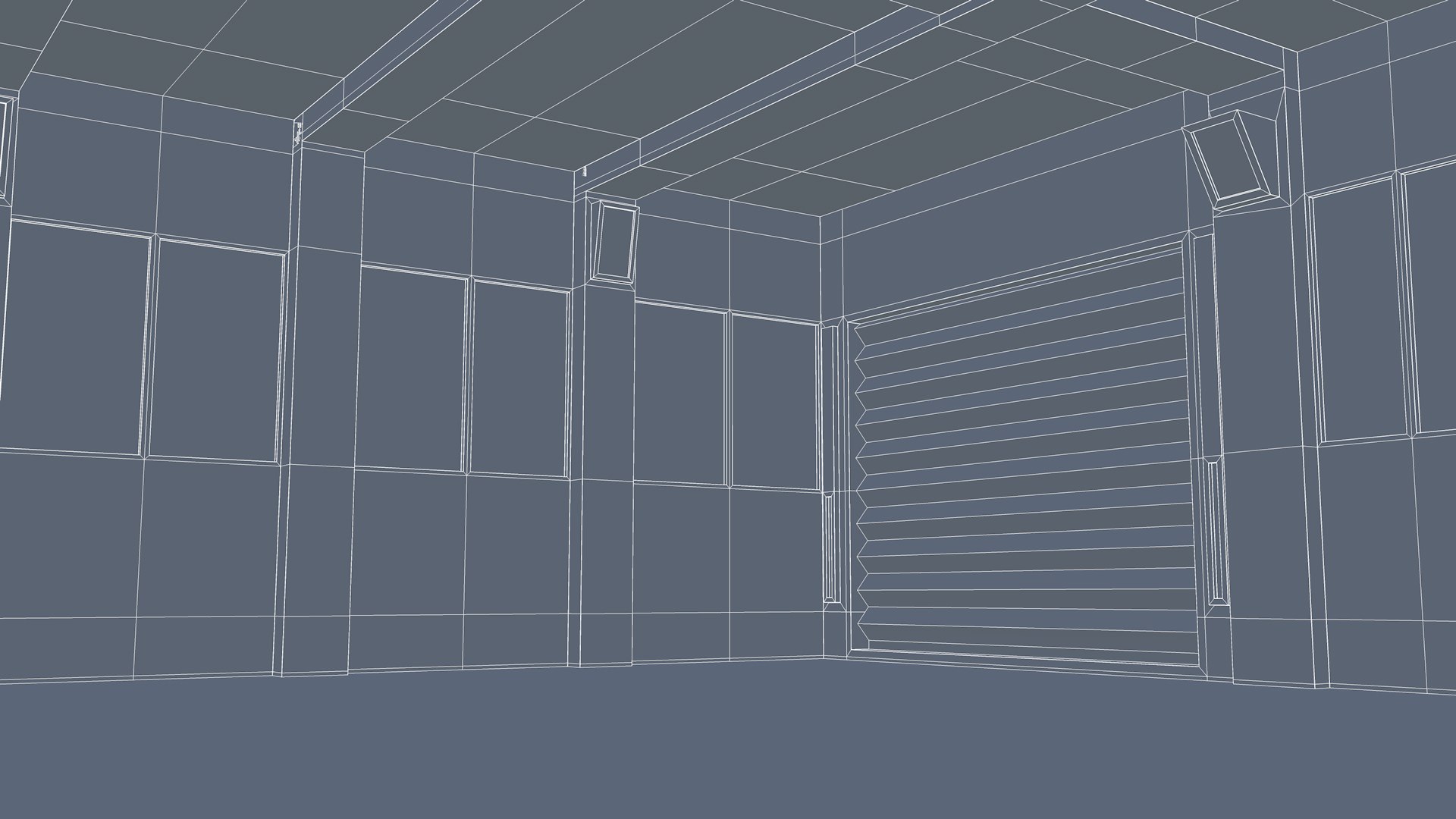 Sci Fi Warehouse 3D Model - TurboSquid 2201416