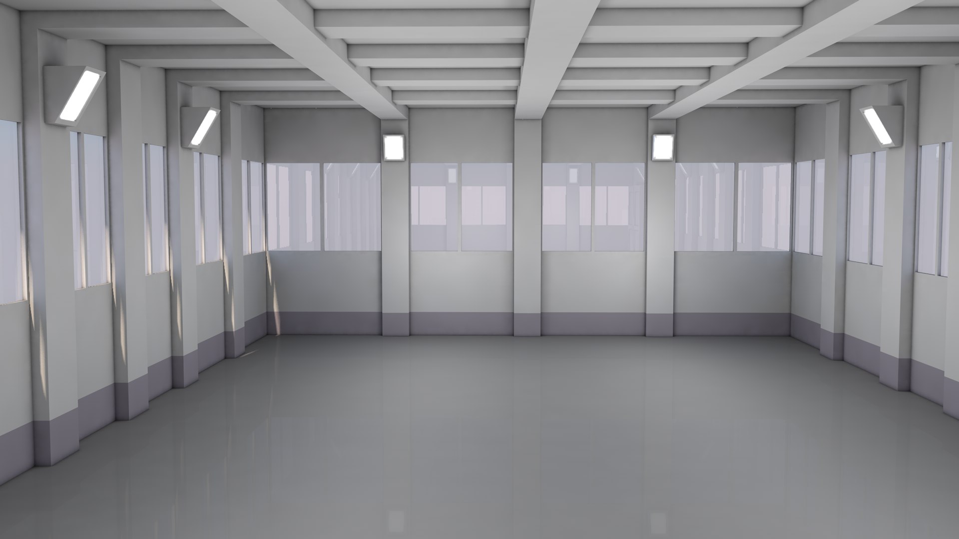 Sci Fi Warehouse 3D Model - TurboSquid 2201416