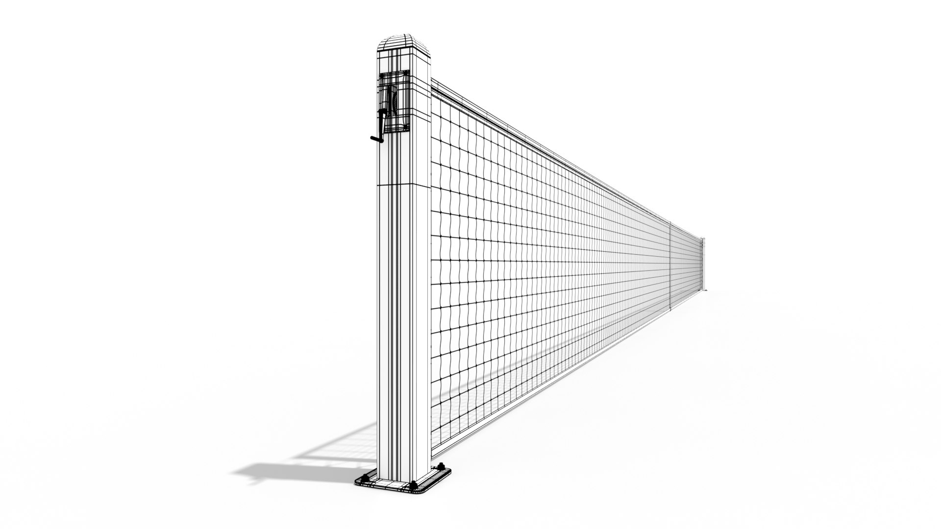 Tennis Net 01 3D Model - TurboSquid 1834036