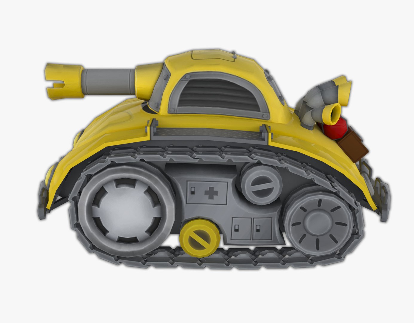 3D beetle tank stylized - TurboSquid 1662853