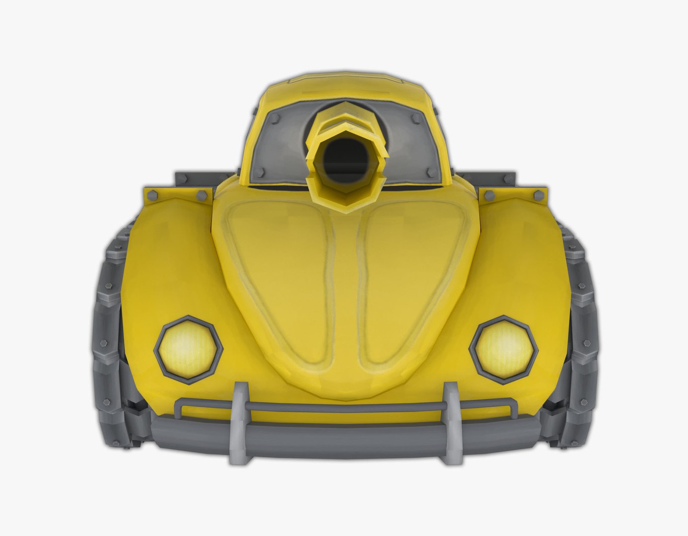 3D beetle tank stylized - TurboSquid 1662853