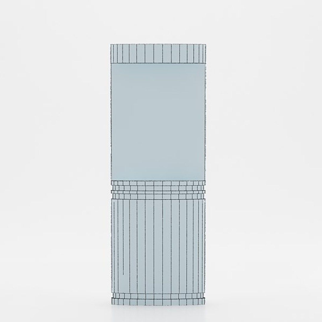 3d Model Advertising Panel