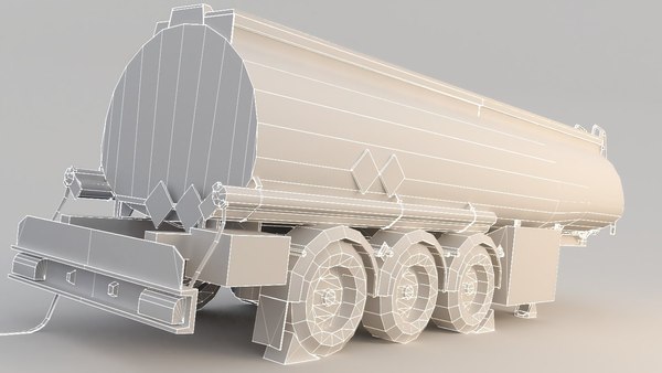 Tanker Trailer 3D Models for Download | TurboSquid