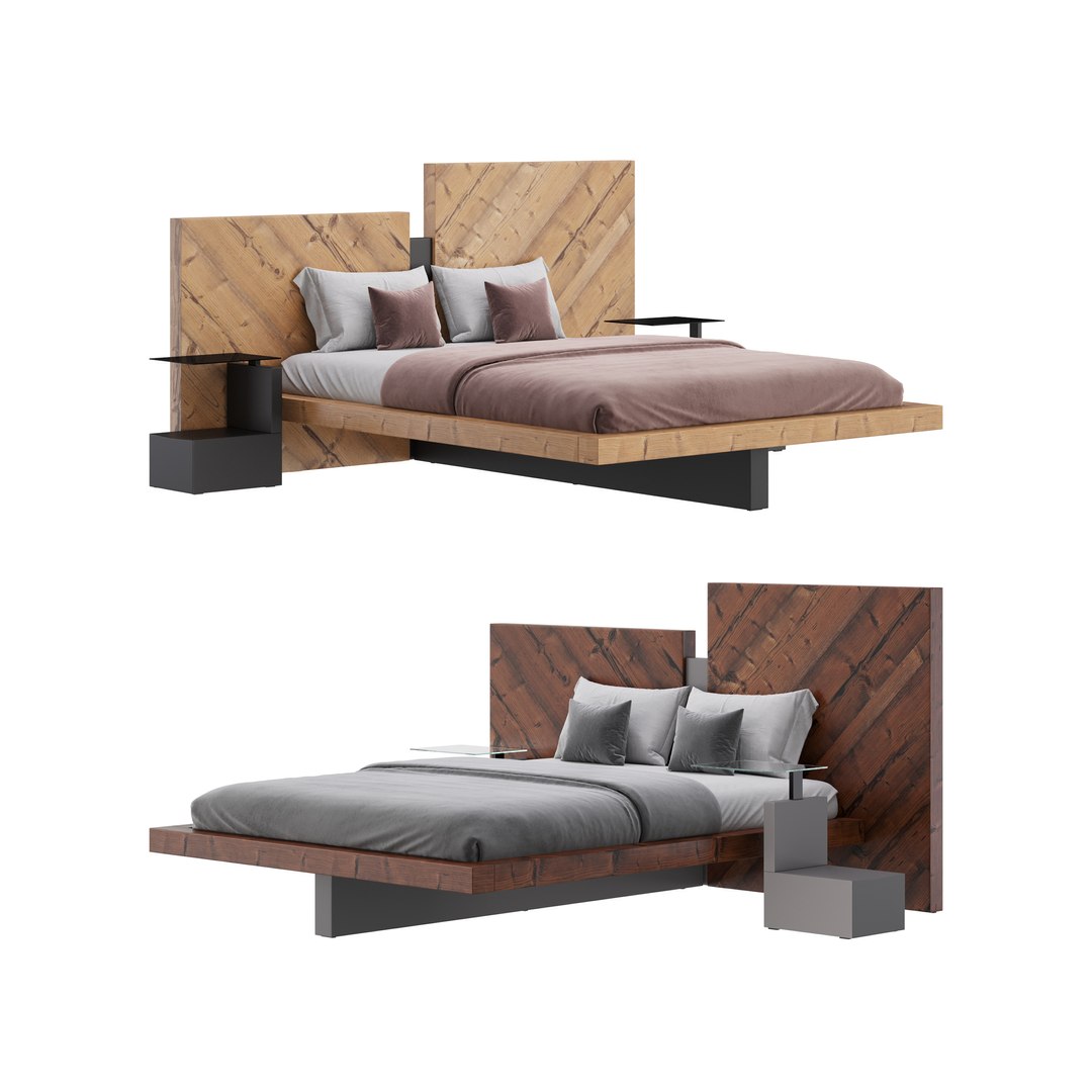 3D Nazare Bed - TurboSquid 2195964