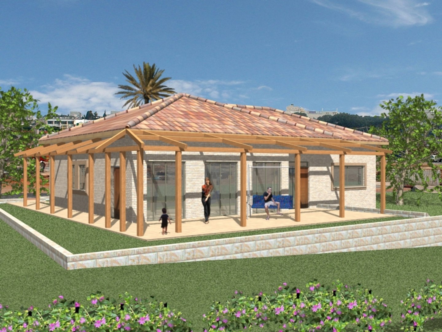 Viz Architectural House 3d Model
