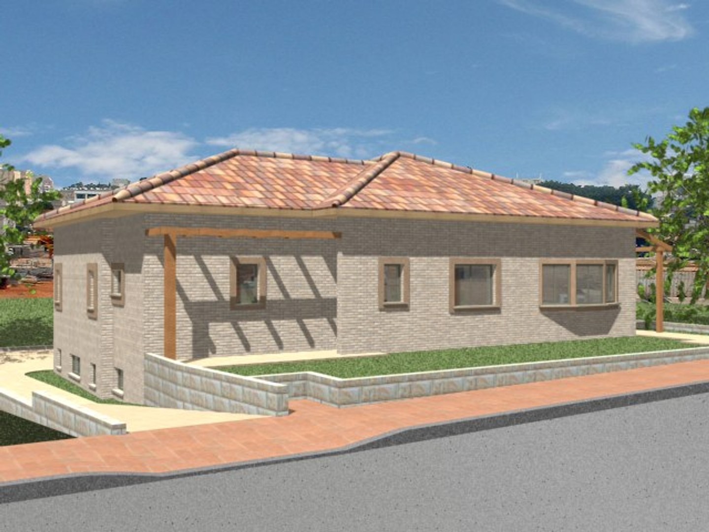 Viz Architectural House 3d Model