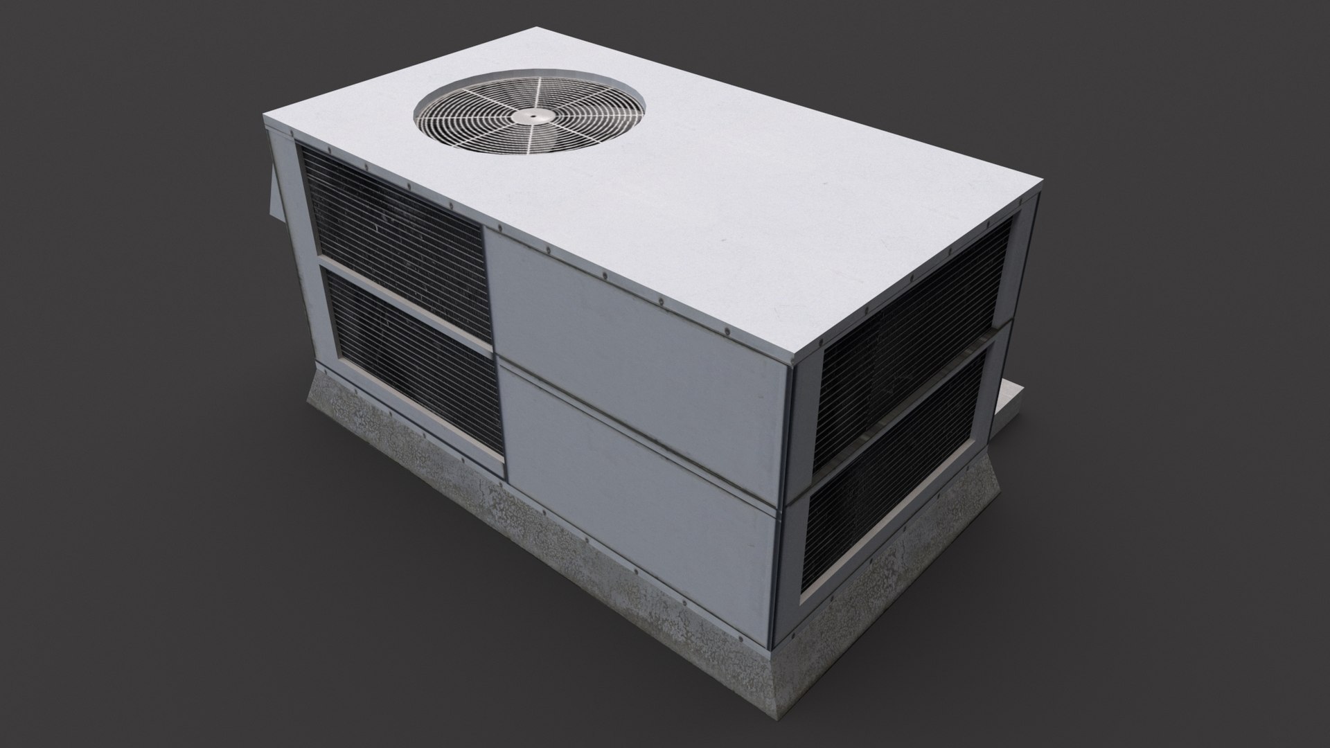 3D Air Conditioner Rooftop 01 - TurboSquid 1814378