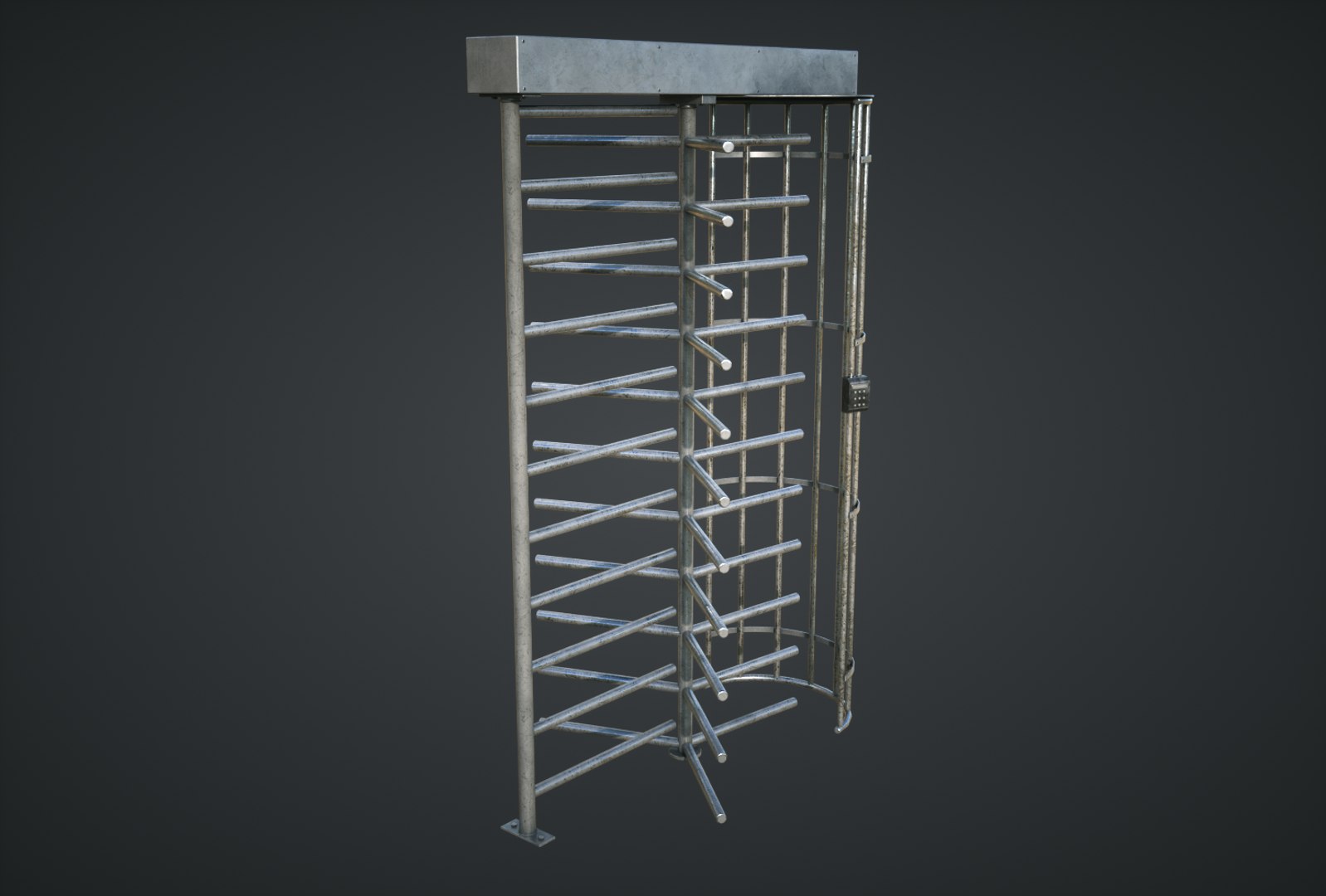 3D Inteligent Security Gates Pack Model - TurboSquid 1431388