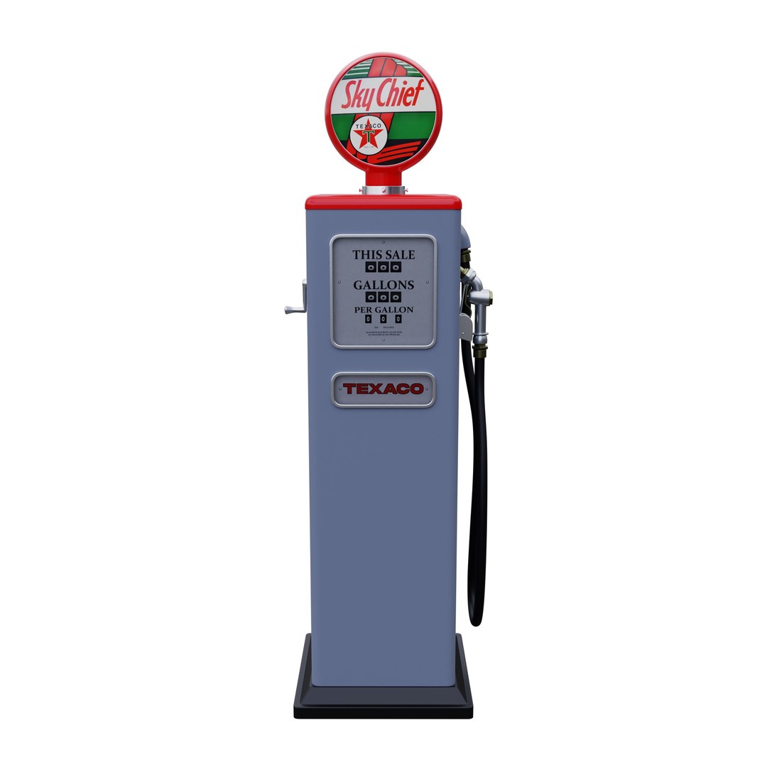 Vintage Fuel Pump Model - TurboSquid 1626740