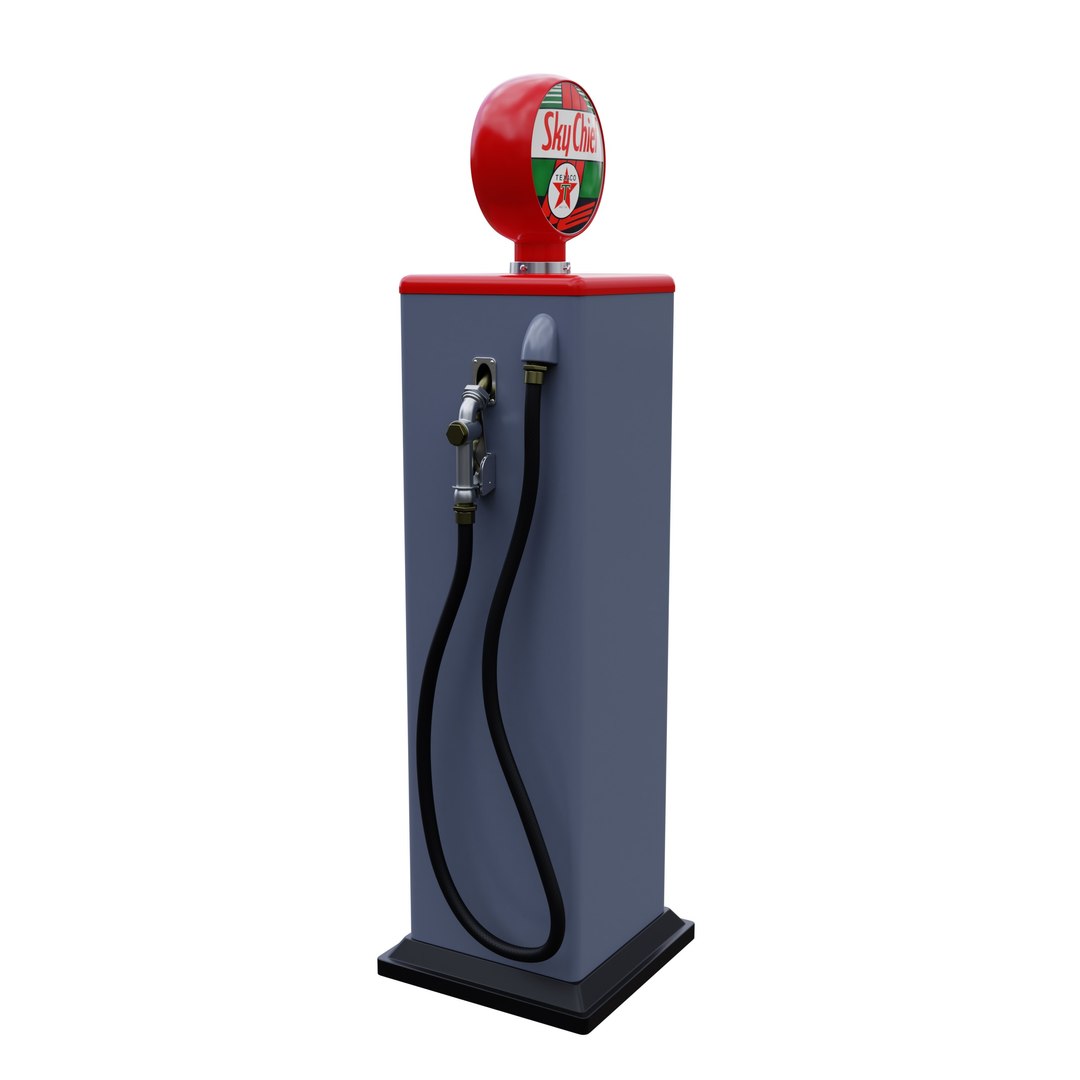 Vintage Fuel Pump Model - TurboSquid 1626740