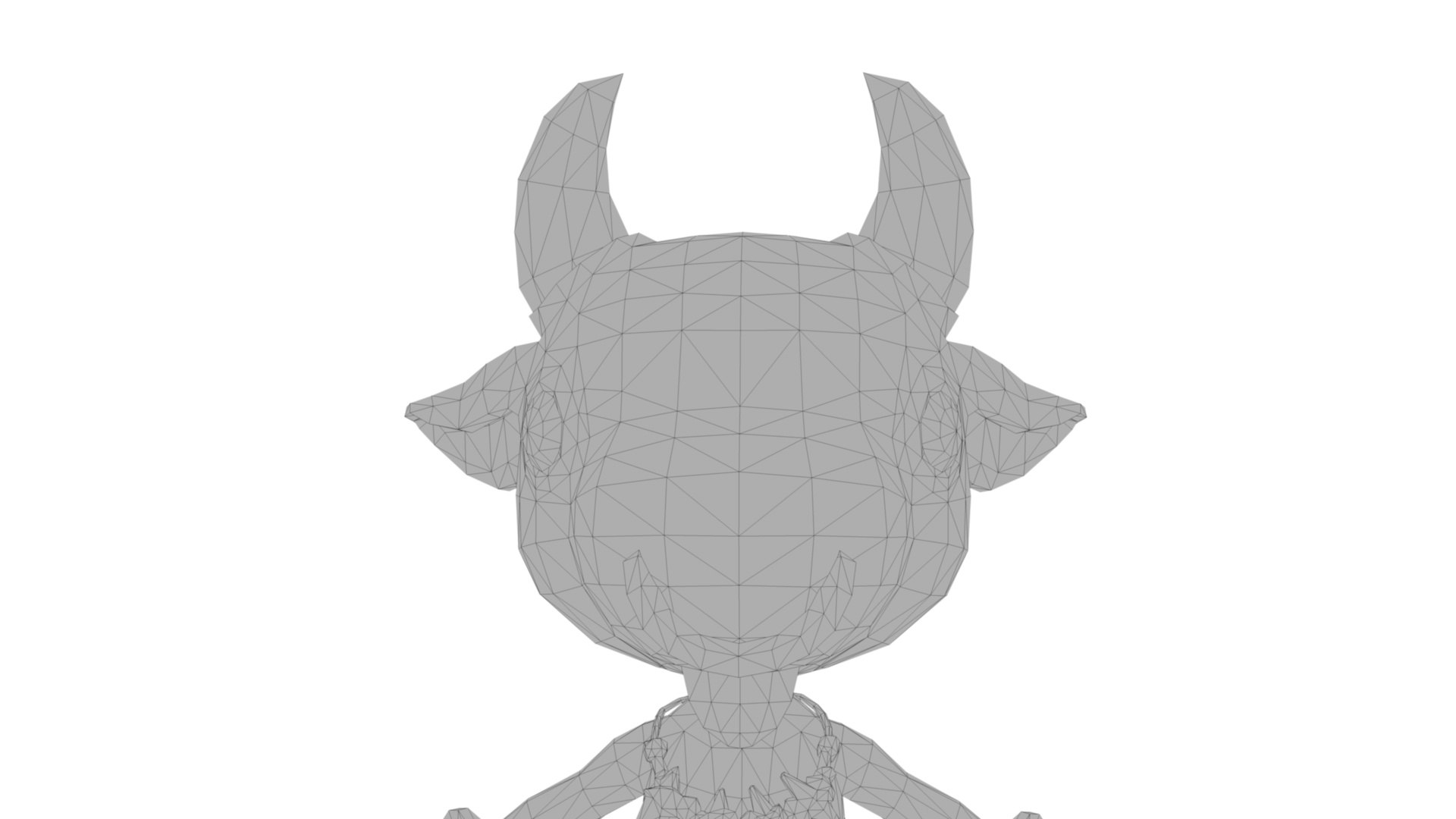 3D Cartoon Bull - TurboSquid 1998660